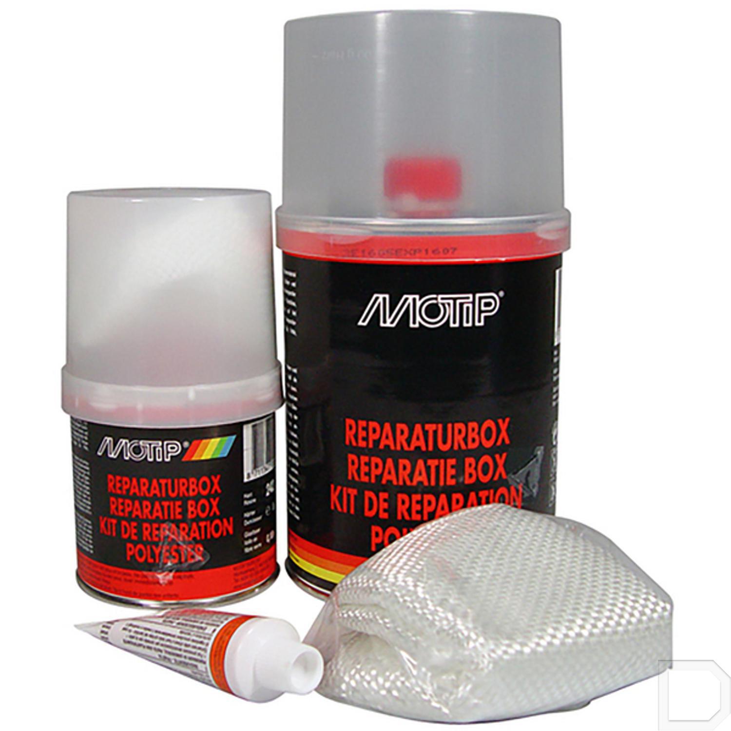Polyester reparatieset 1kg - Plamuur| INDI