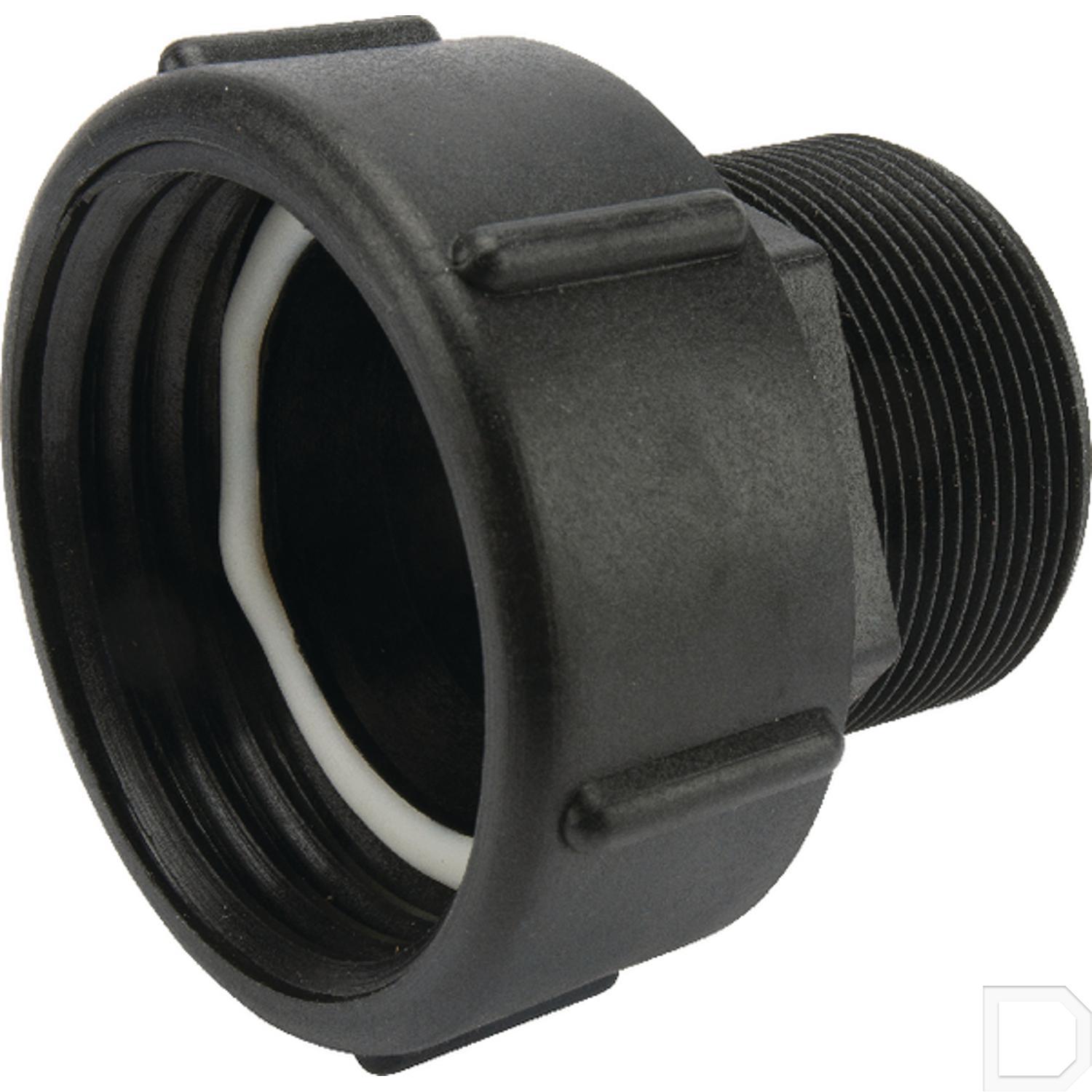 IBC adapter S75x6 x 2" female-male PP - Koppelingen BDFast| INDI