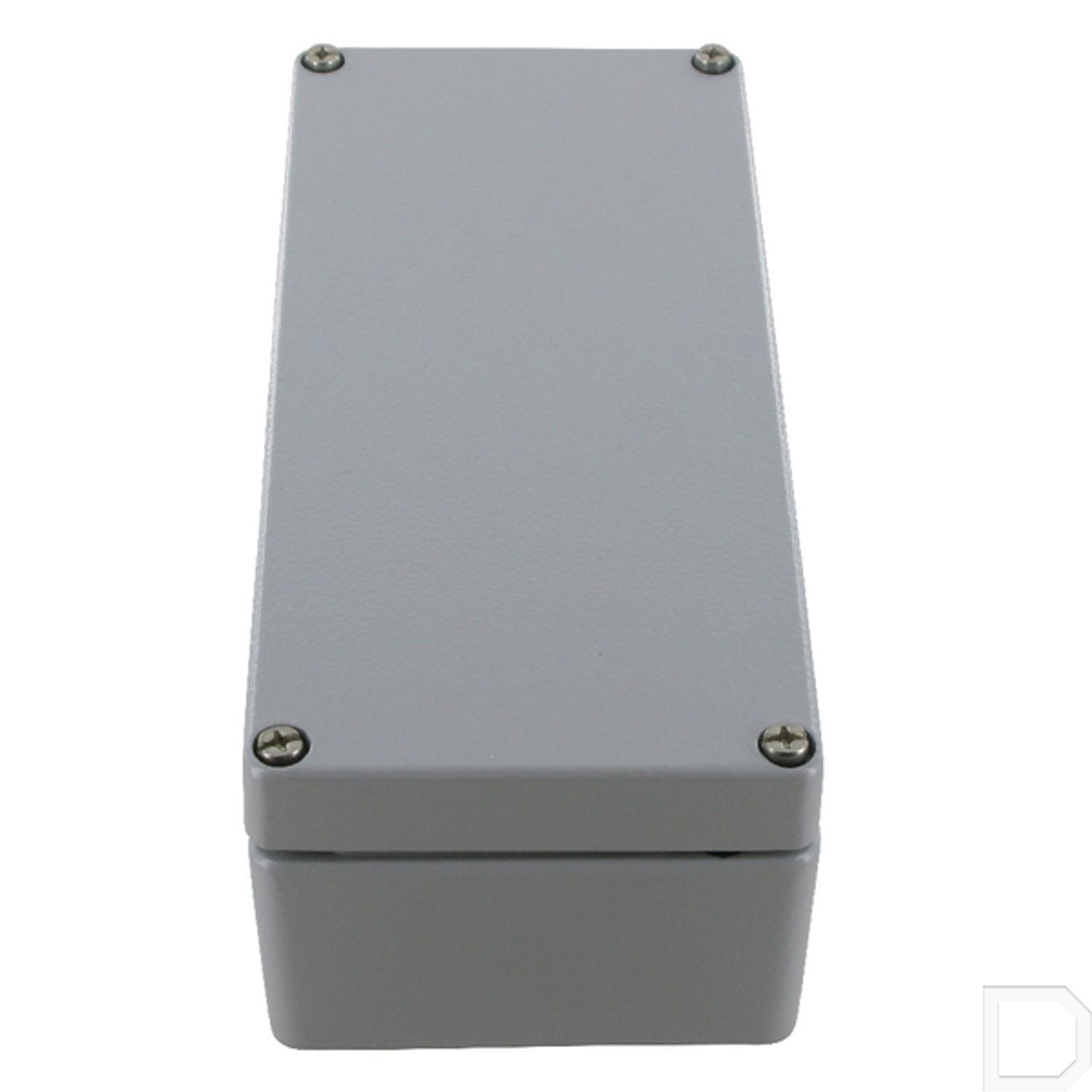 Behuizing aluminium 100x100x80mm - Aluminium| INDI