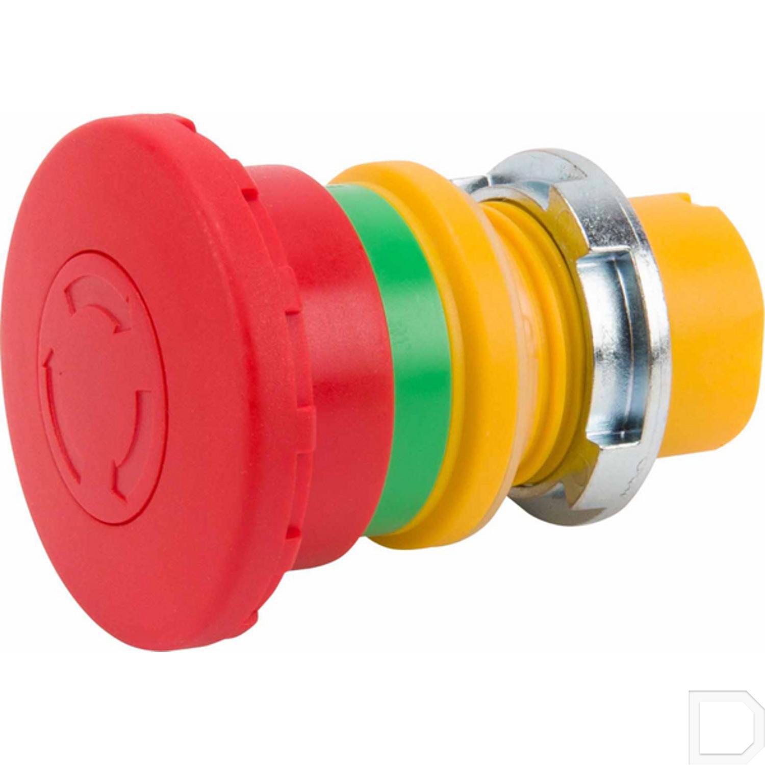 Noodstopknop 22mm rood 40mm - Gearreteerd| INDI