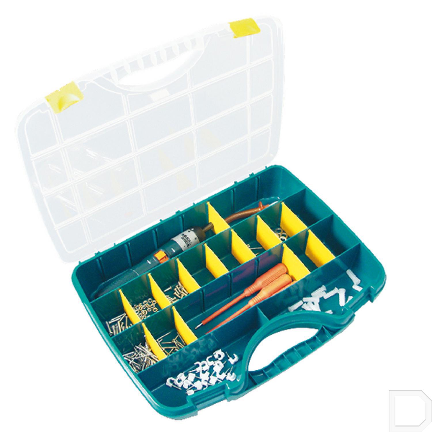 Assortimentsdoos 460x350mm + 21 schotjes leeg - Assortimentsdozen| INDI