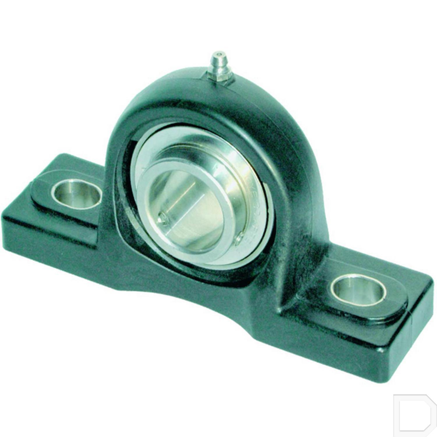 Lagerblok staand 20mm RVS - Kunststof lagerblokken en lagerhuizen| INDI