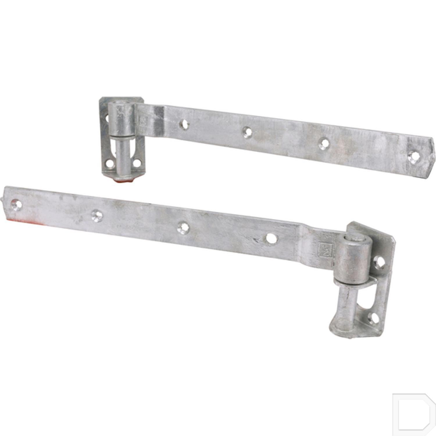 Plaat met haak compleet 310mm 2st - Beslag| INDI