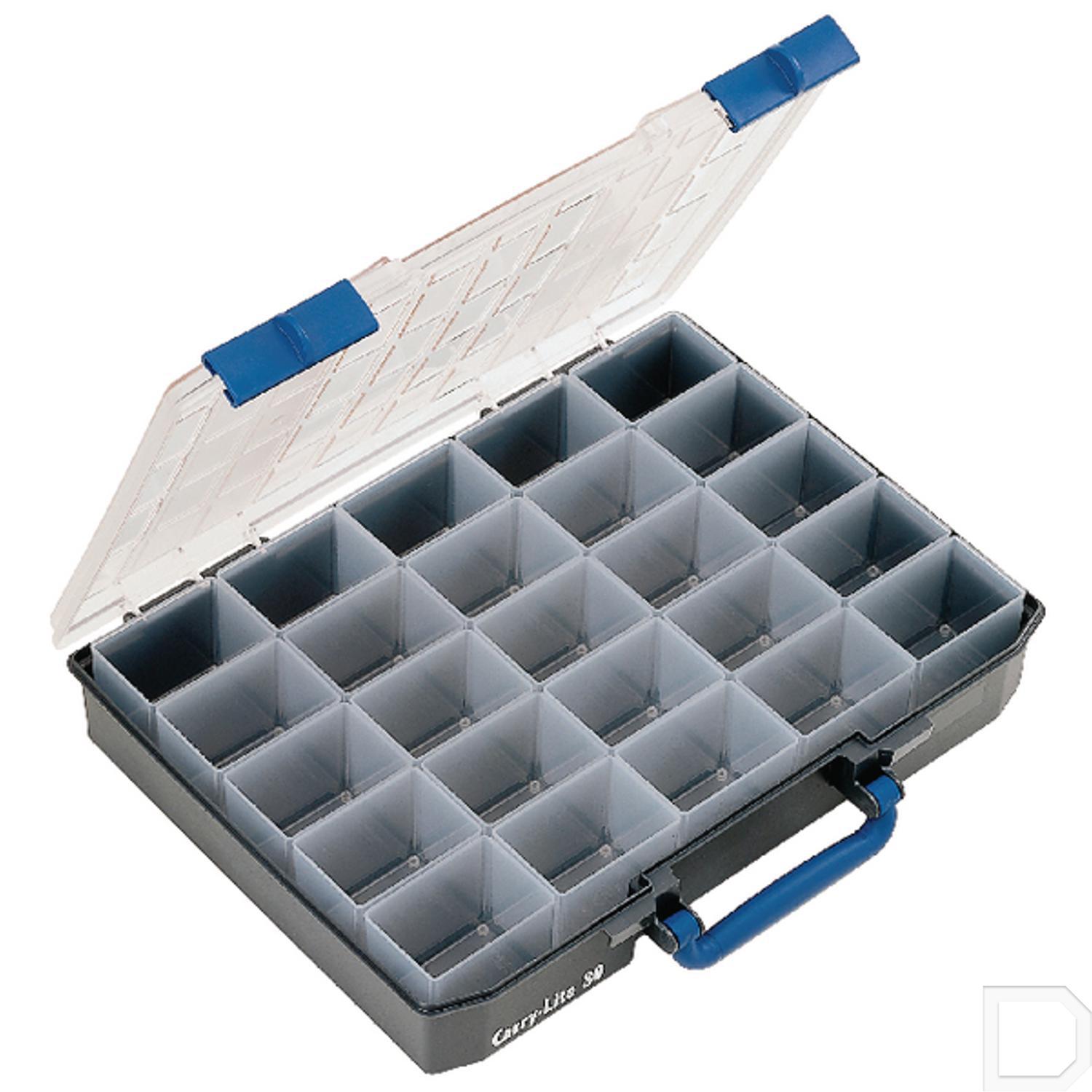 Assortimentsdoos CarryLite 25-vaks 330x413mm leeg - Assortimentsdozen| INDI