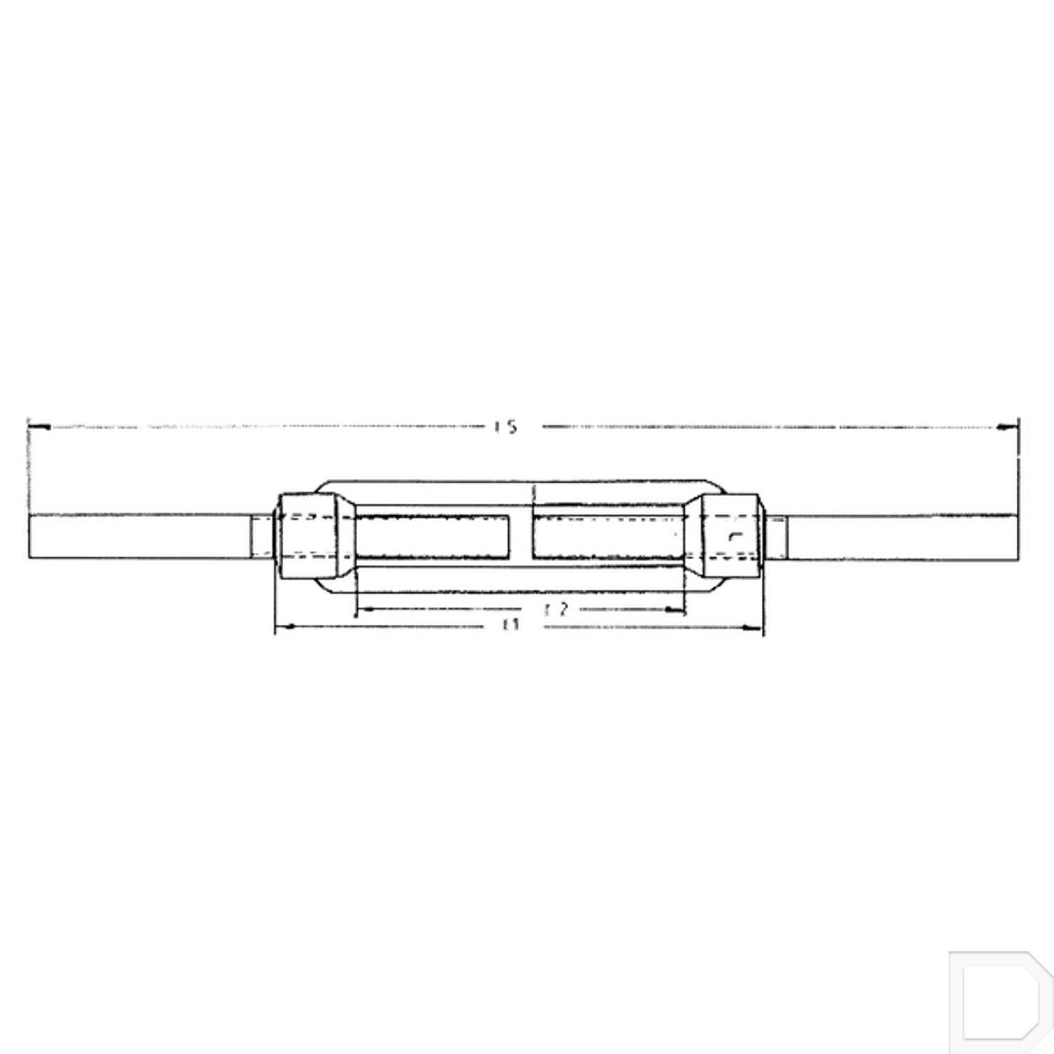 Spanschroef gesloten aanlas M16 zwart DIN1478 - Toebehoren voor ...