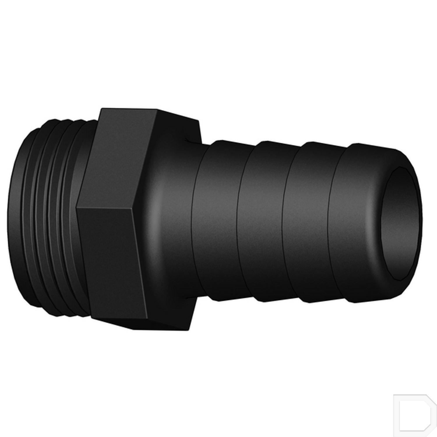 Slangtule 13mm x male 3/4" - Koppelingen| INDI