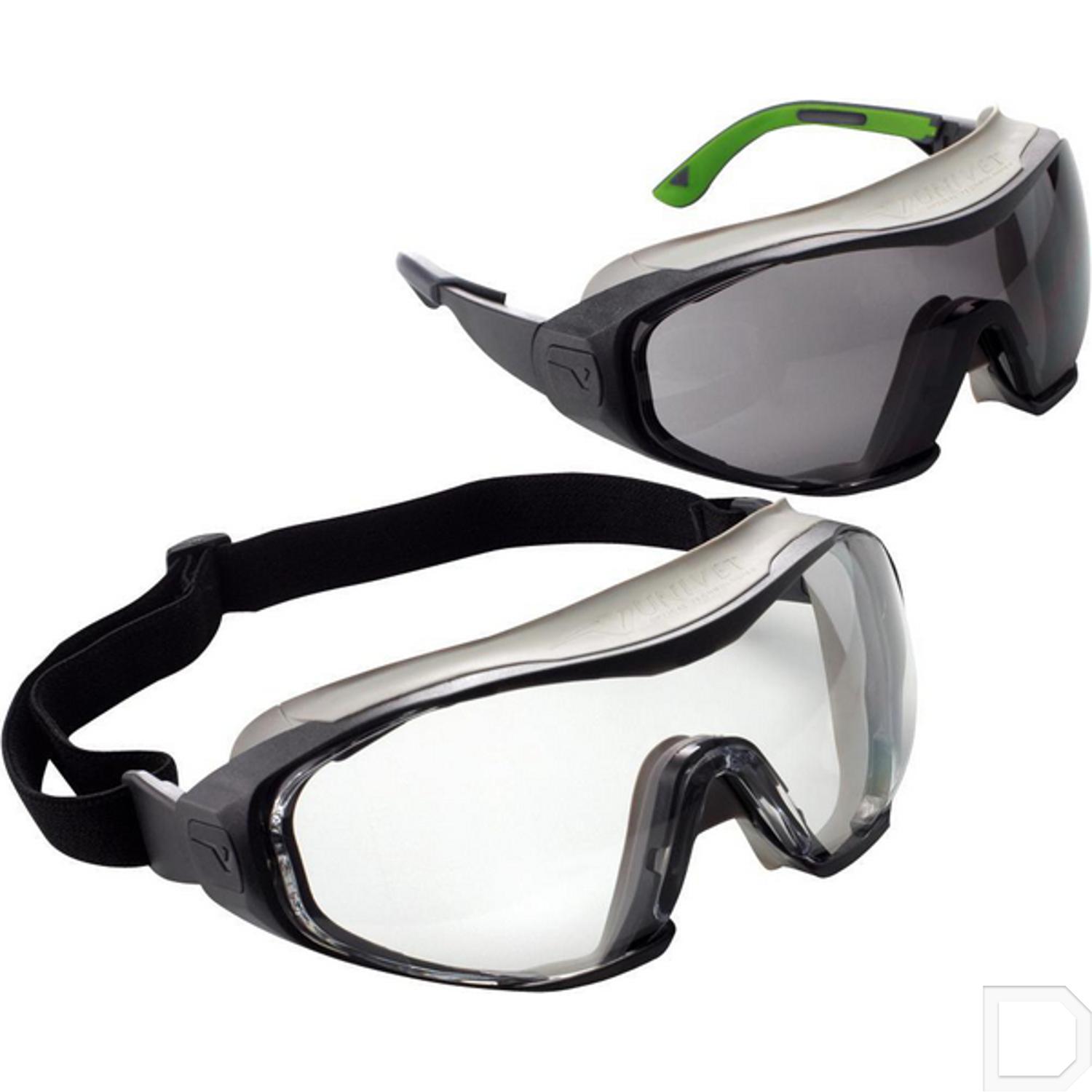 UNIVET 6x1 beschermingsbril transparante lenzen krasbestendig ...