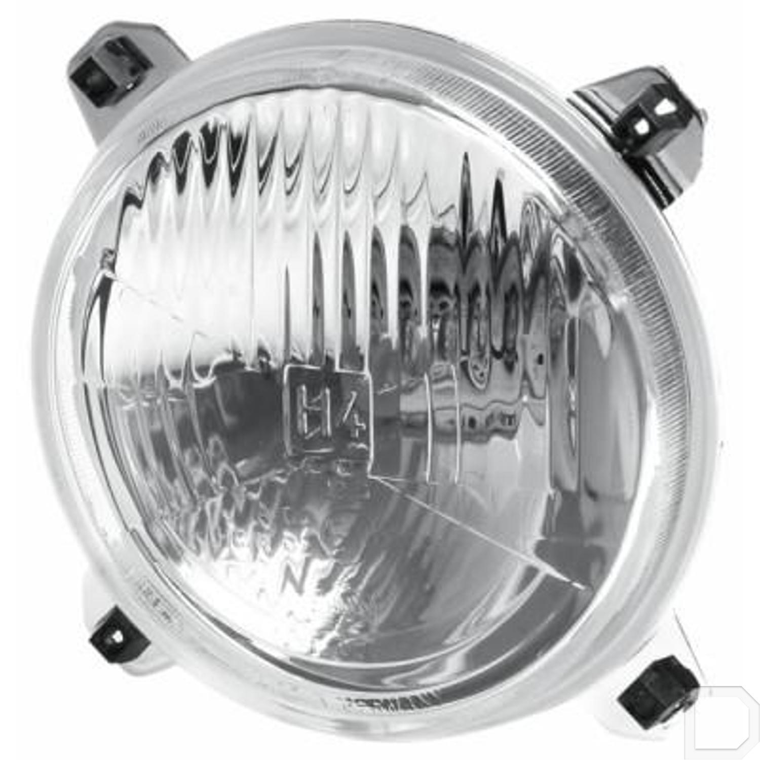 Koplamp dim- en grootlicht rond inbouw 12V - Koplamp| INDI