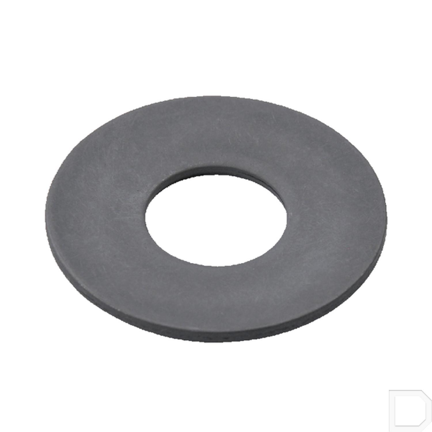 Schotelveer 25x12.2x1.5 zwart DIN2093A - DIN 2093 Schotelveren| INDI