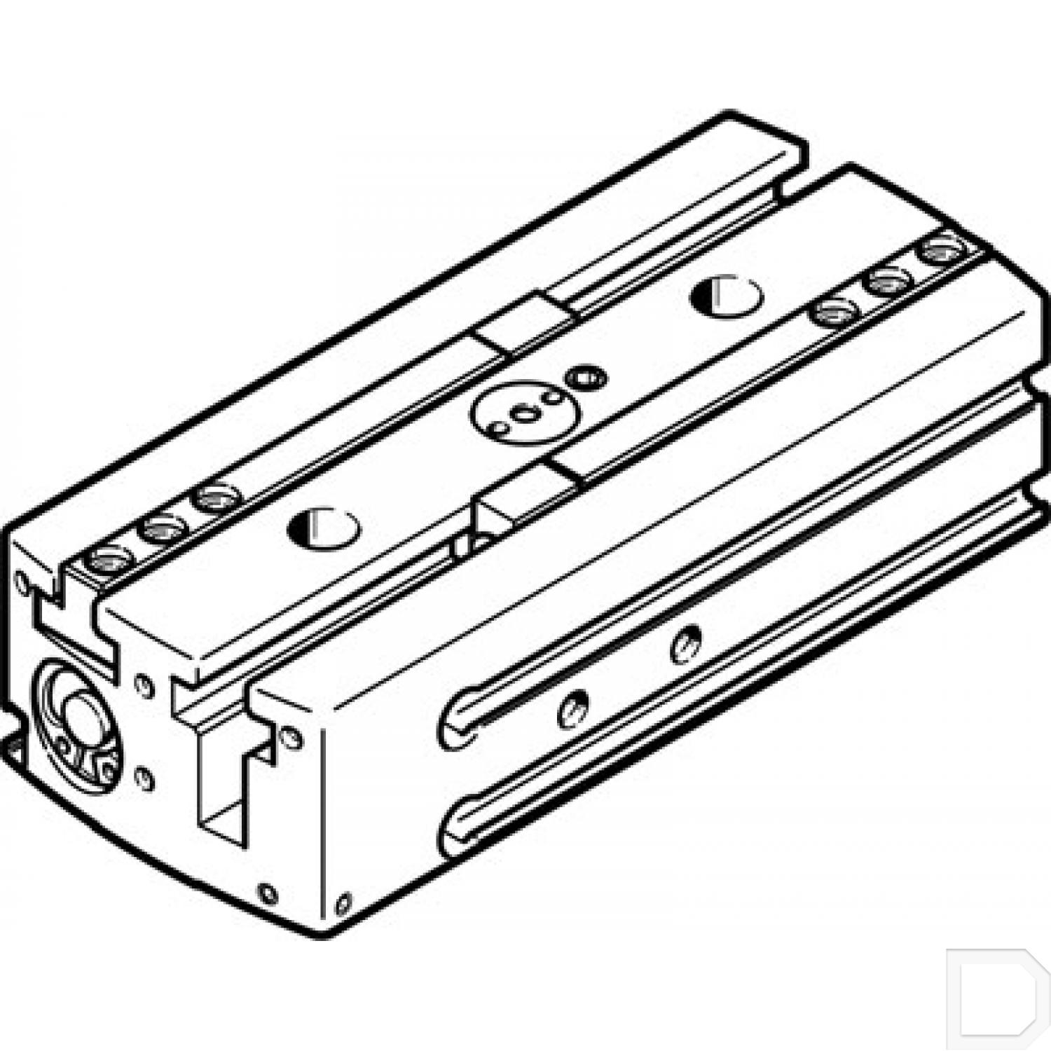 Parallelgrijper HGPL-14-40-A-B - Parallel grijper | INDI