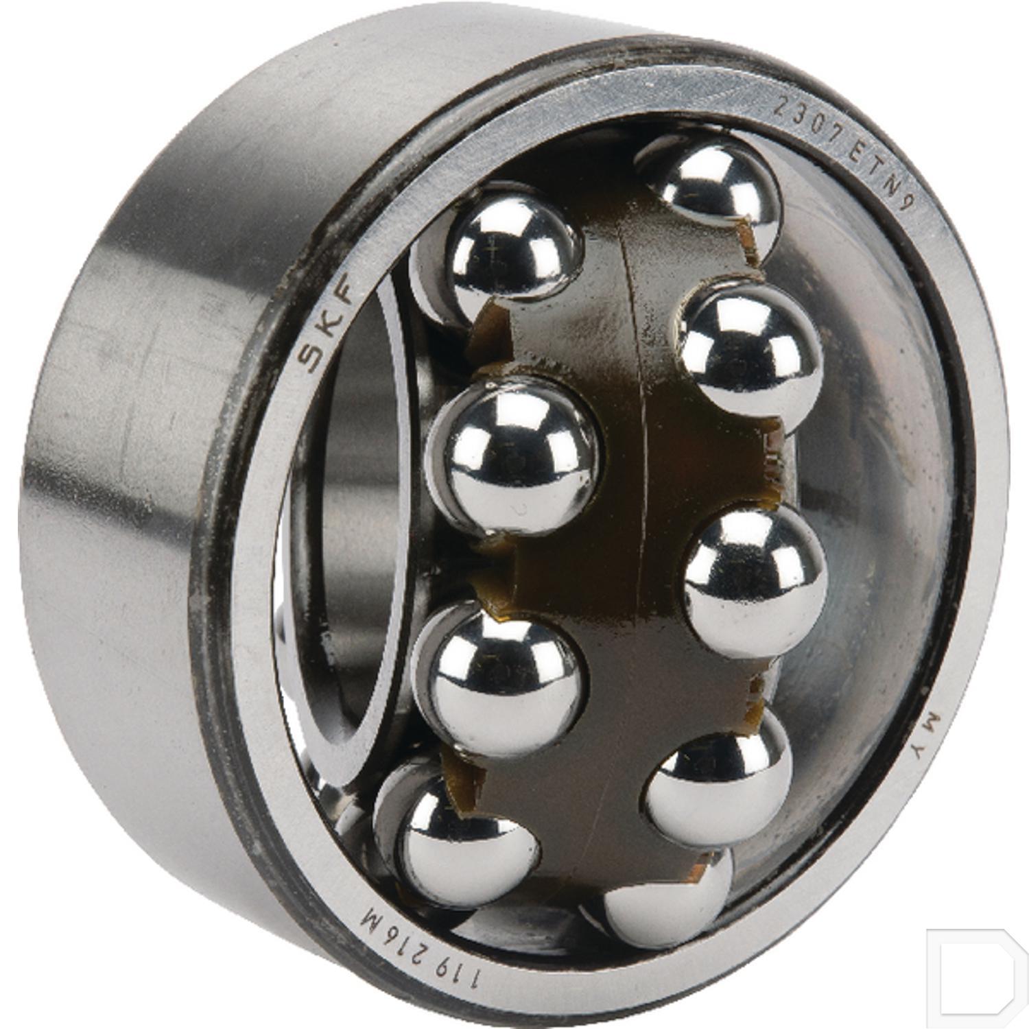 Zelfinstellend kogellager 45x100x36 - Serie 2300..| INDI