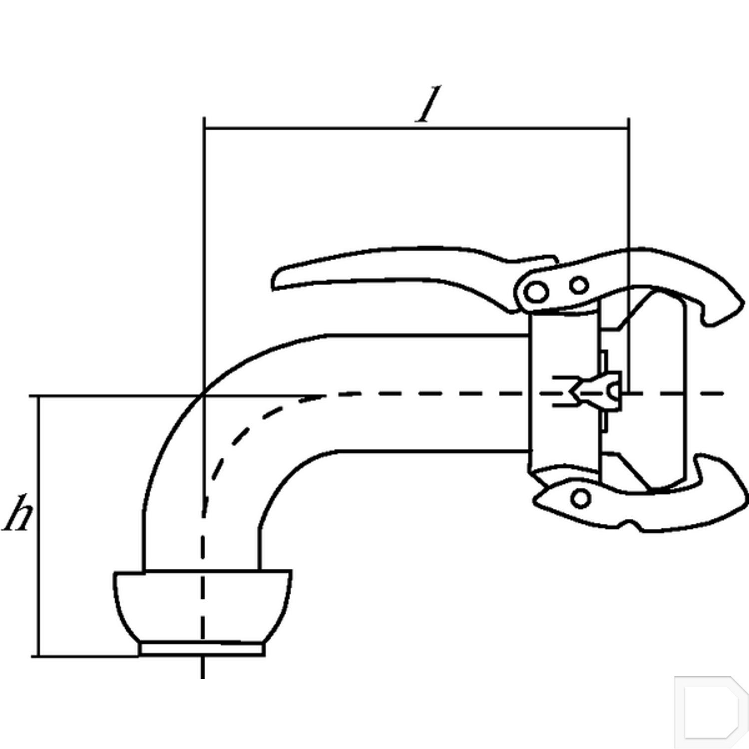 Bocht Perrot KKV/KKM 6" 90° - Perrot - koppelingen| INDI