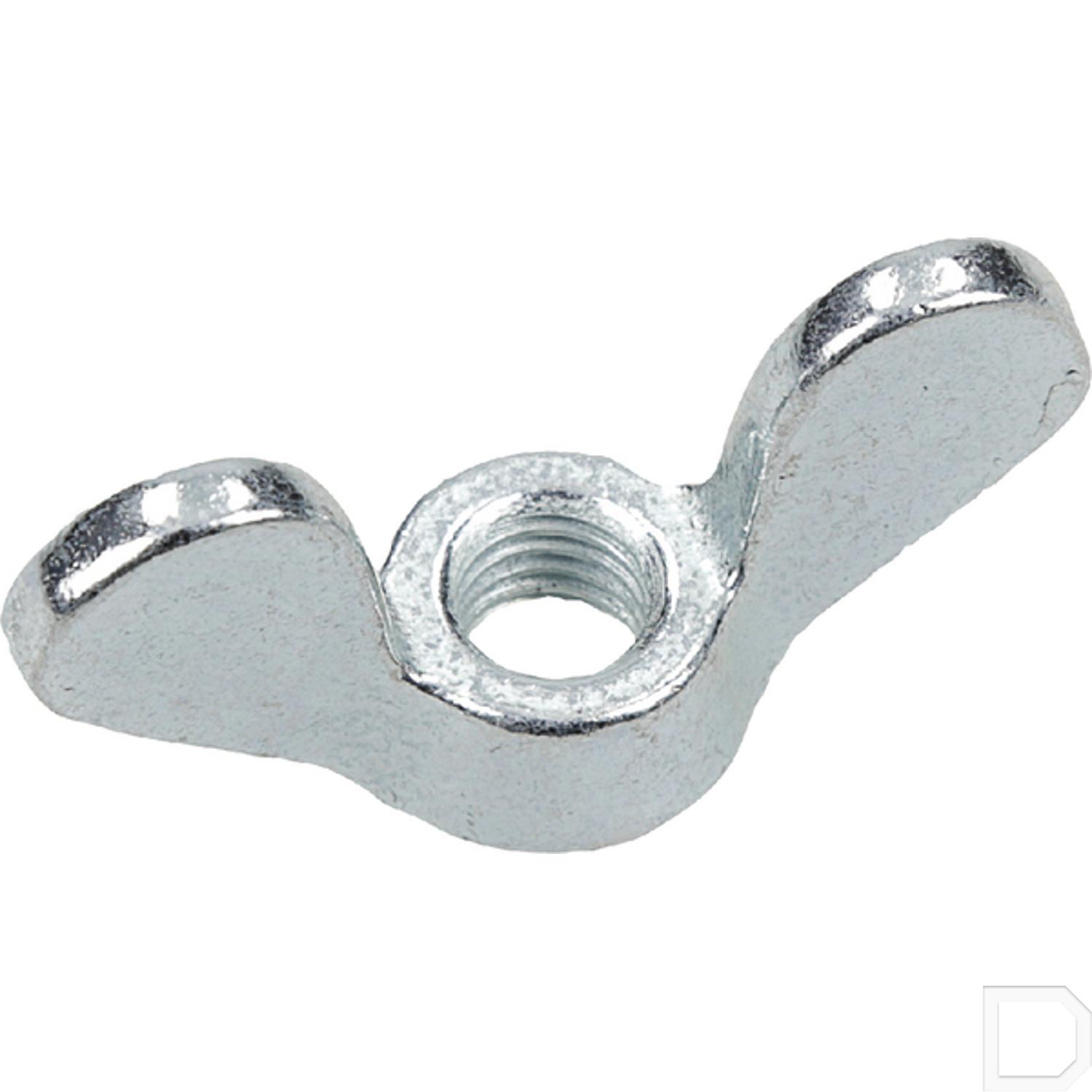 Vleugelmoer M10 verzinkt DIN DIN315 - DIN 315 Vleugelmoeren| INDI