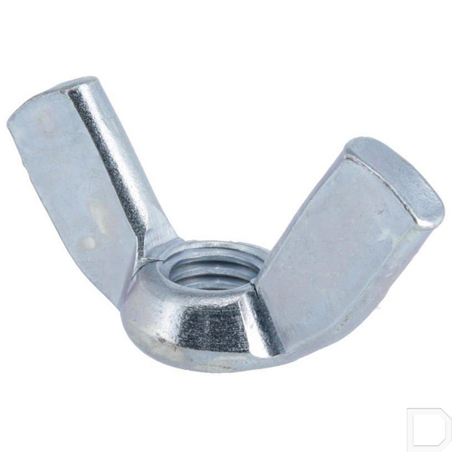 Vleugelmoer M14 verzinkt AM DIN315 - DIN 315 Vleugelmoeren| INDI