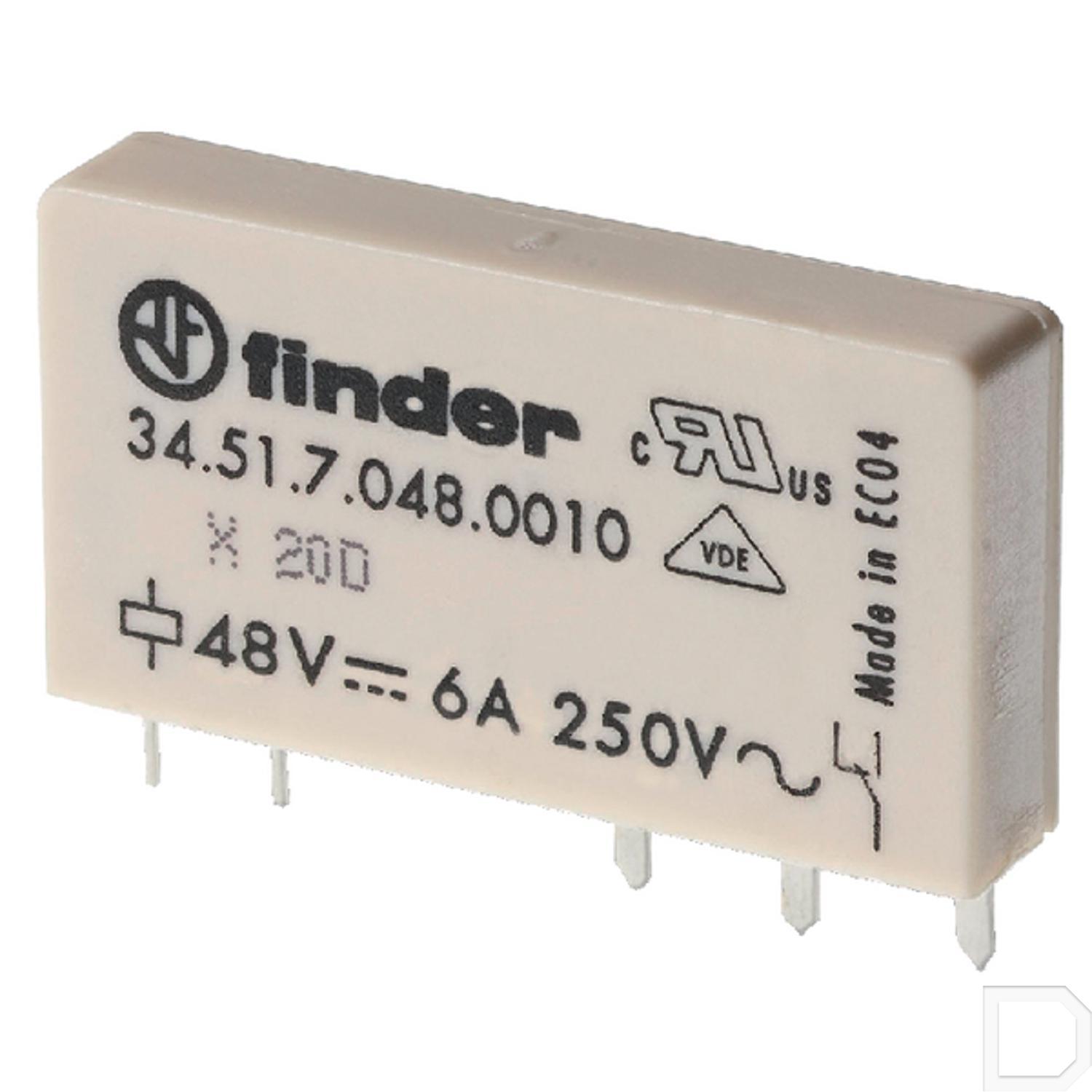 Interface relais 1W 6A 12VDC - Interface relais| INDI