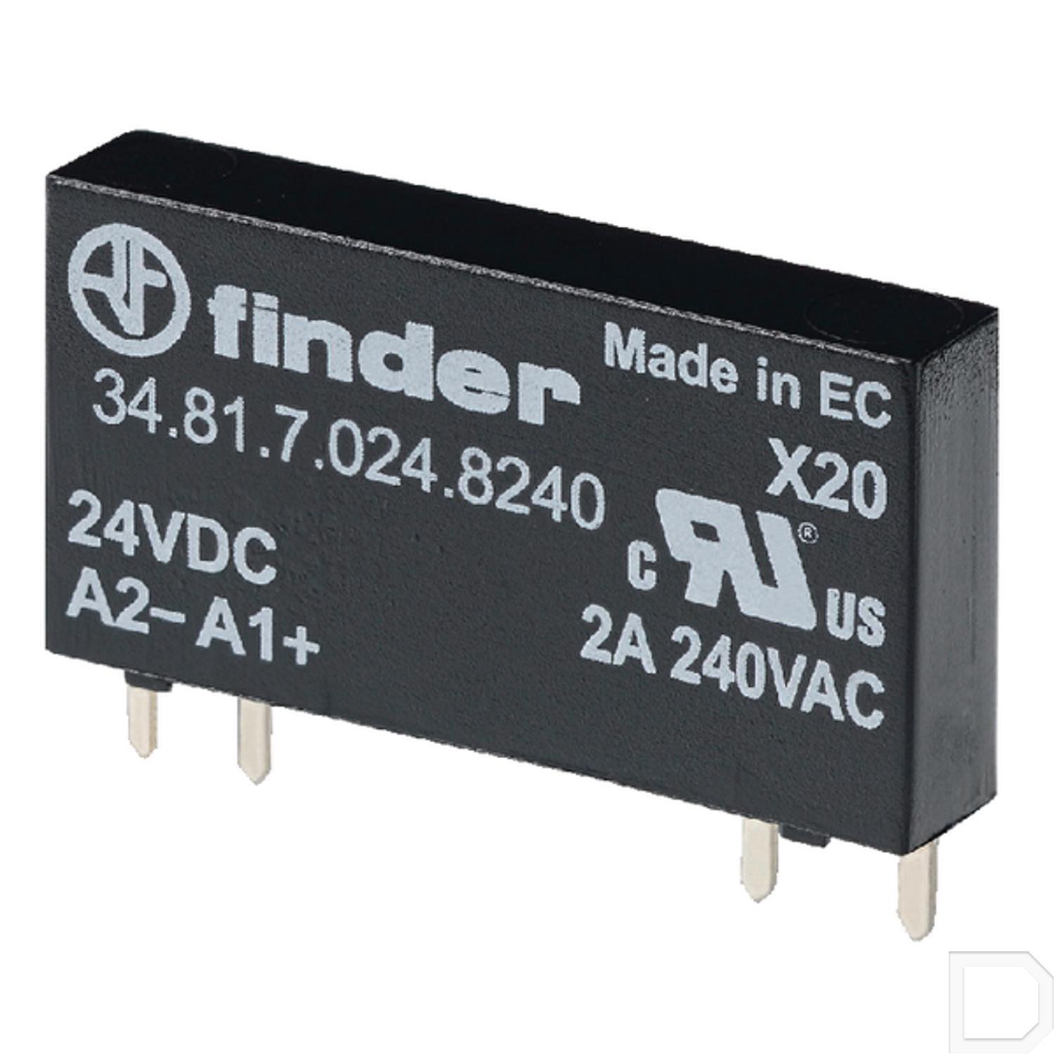 Interface relais 1W 6A 24VDC - Interface relais| INDI