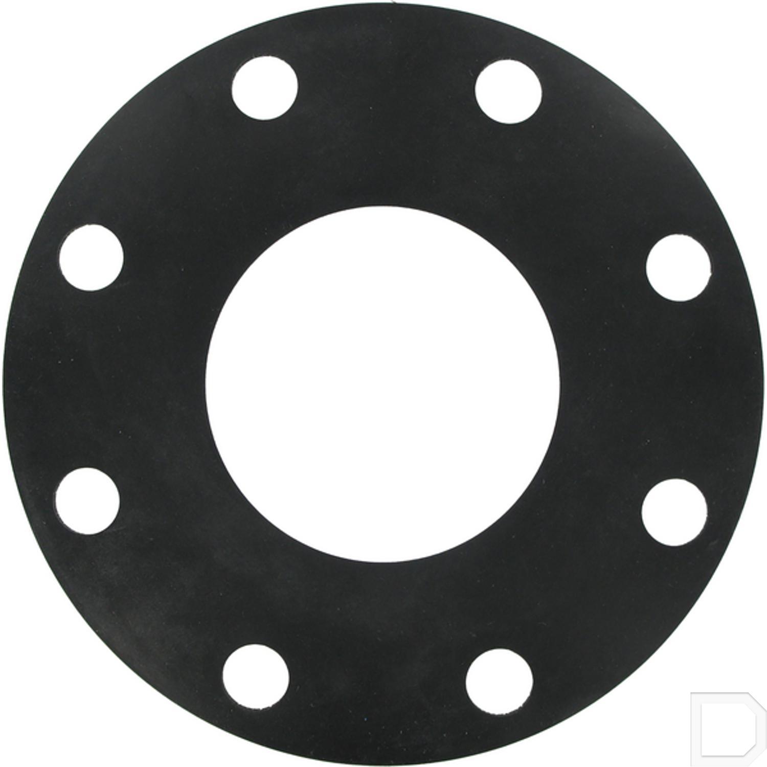 Pakking rubber 4" Normflens - Hulpstukken - Flens stalen buis + flens ...