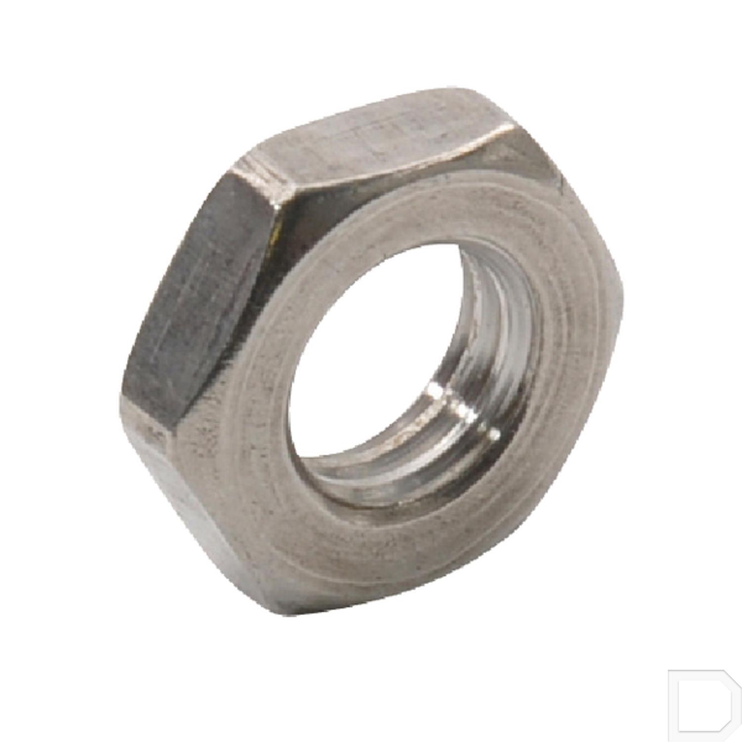 Lage moer M10x1 RVS A2 DIN439 - DIN 439 Lage zeskantmoeren| INDI