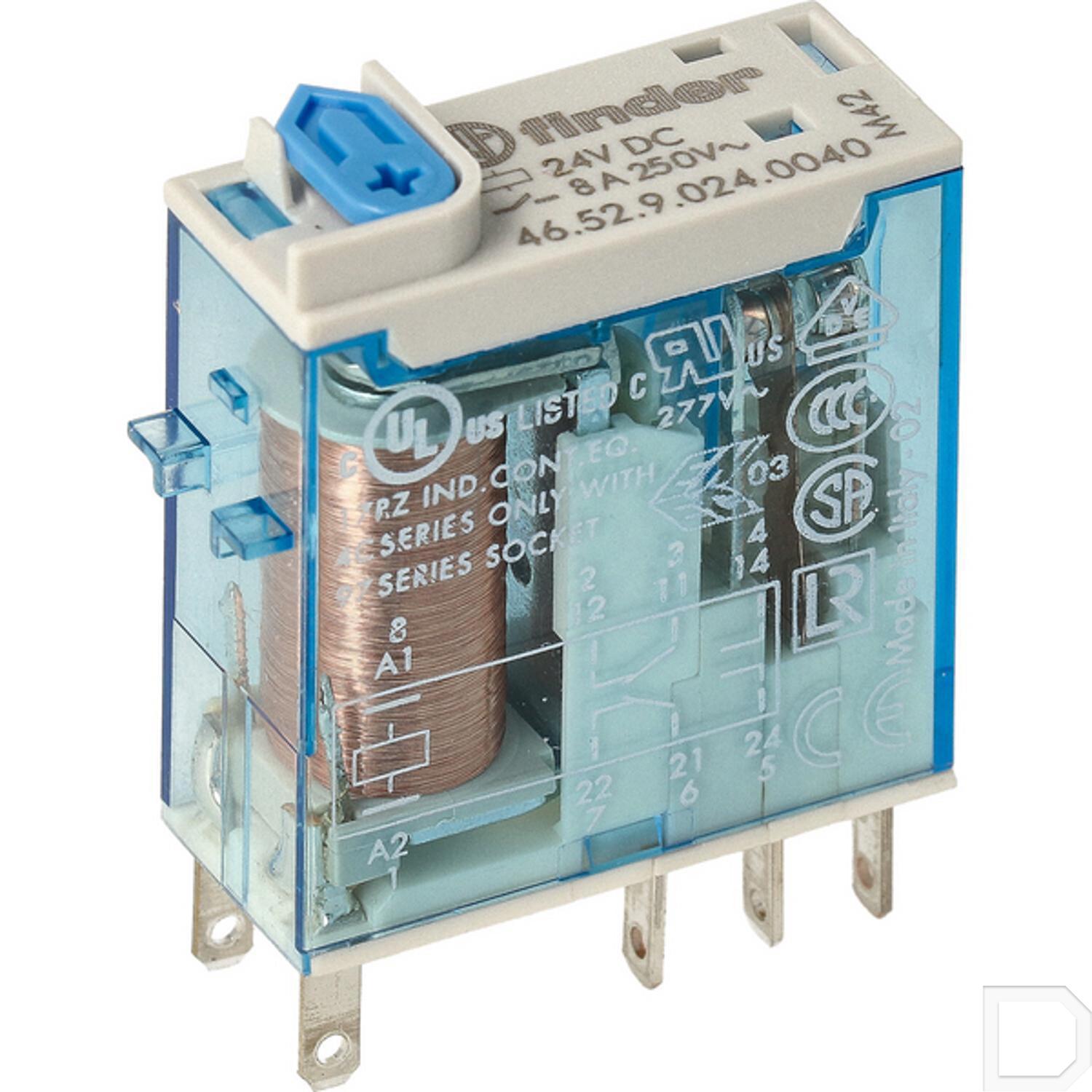 Interface relais 2W 8A 24VDC - Interface relais| INDI