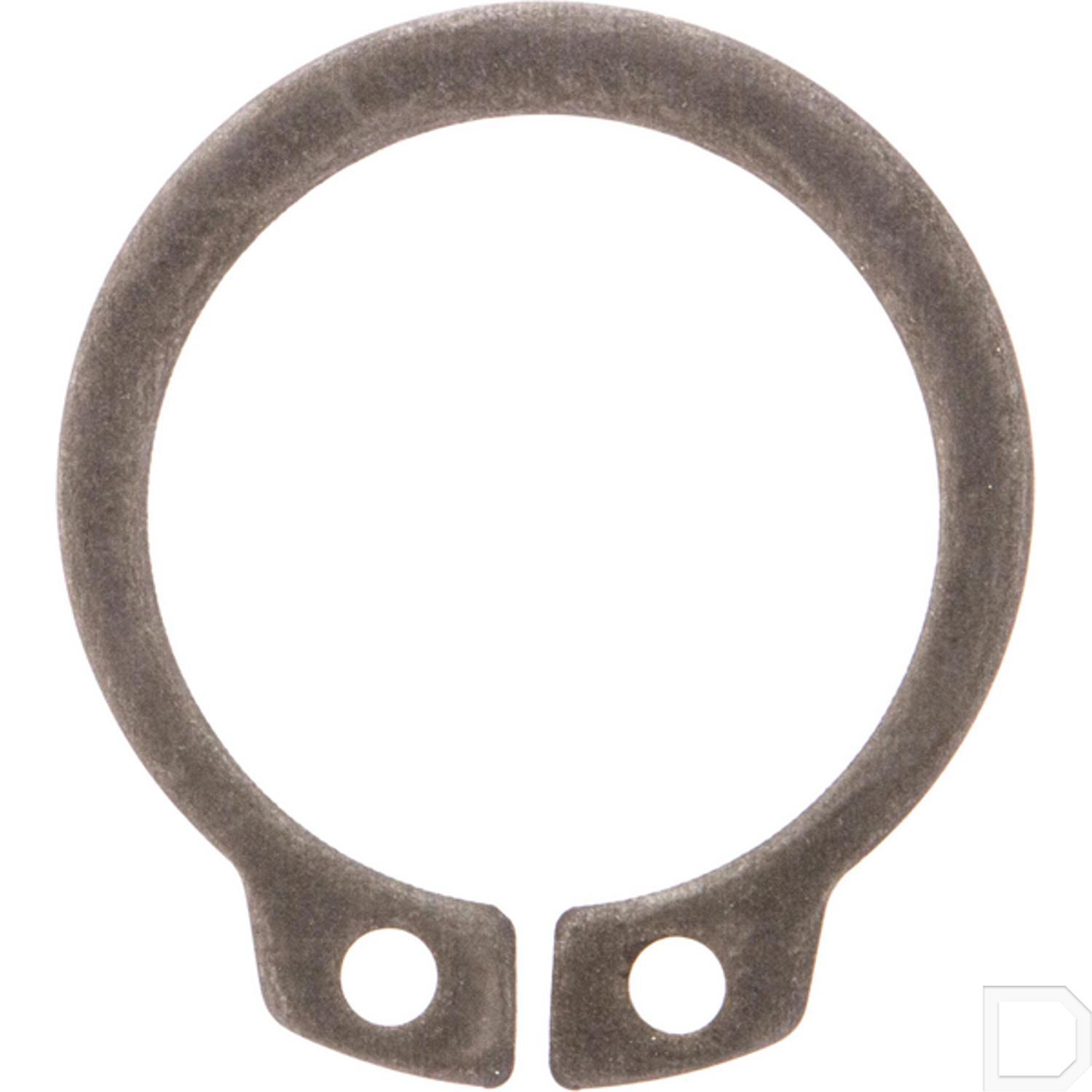 Seegerring as 17x1mm DIN 471 staal - Borgringen| INDI