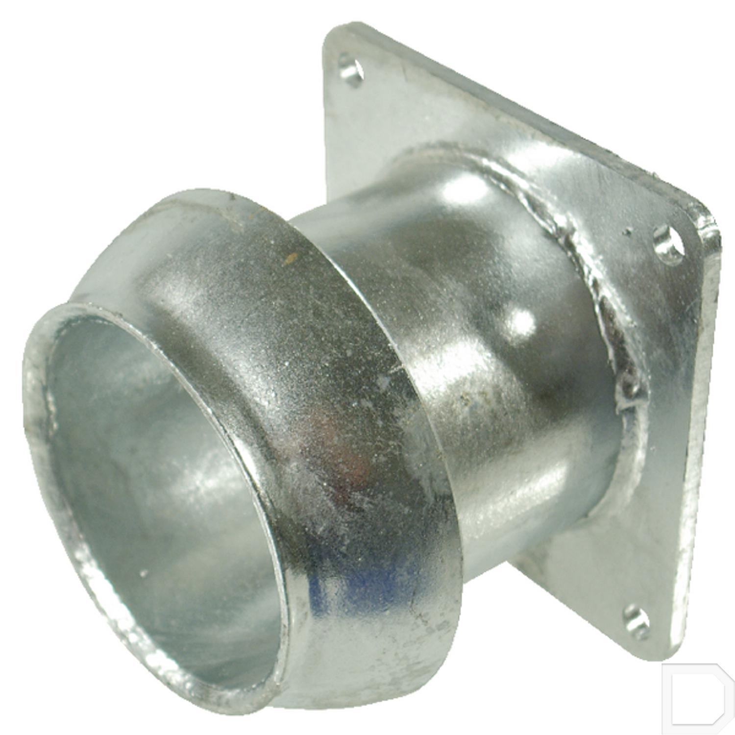 Verloopstuk Perrot KKV 5" met vierkantflens - met KKV| INDI