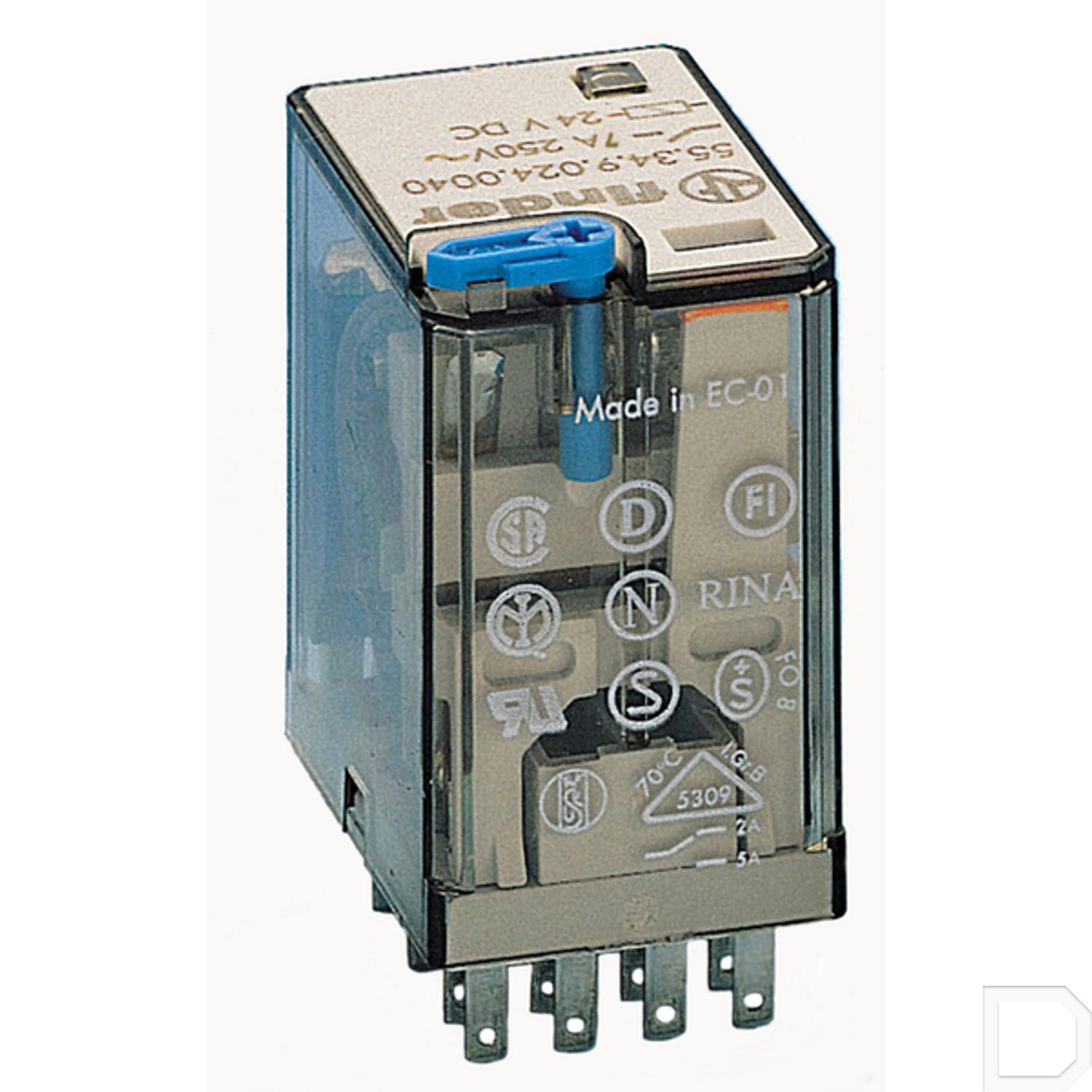 Interface relais 4W 7A 24VDC - Interface relais| INDI