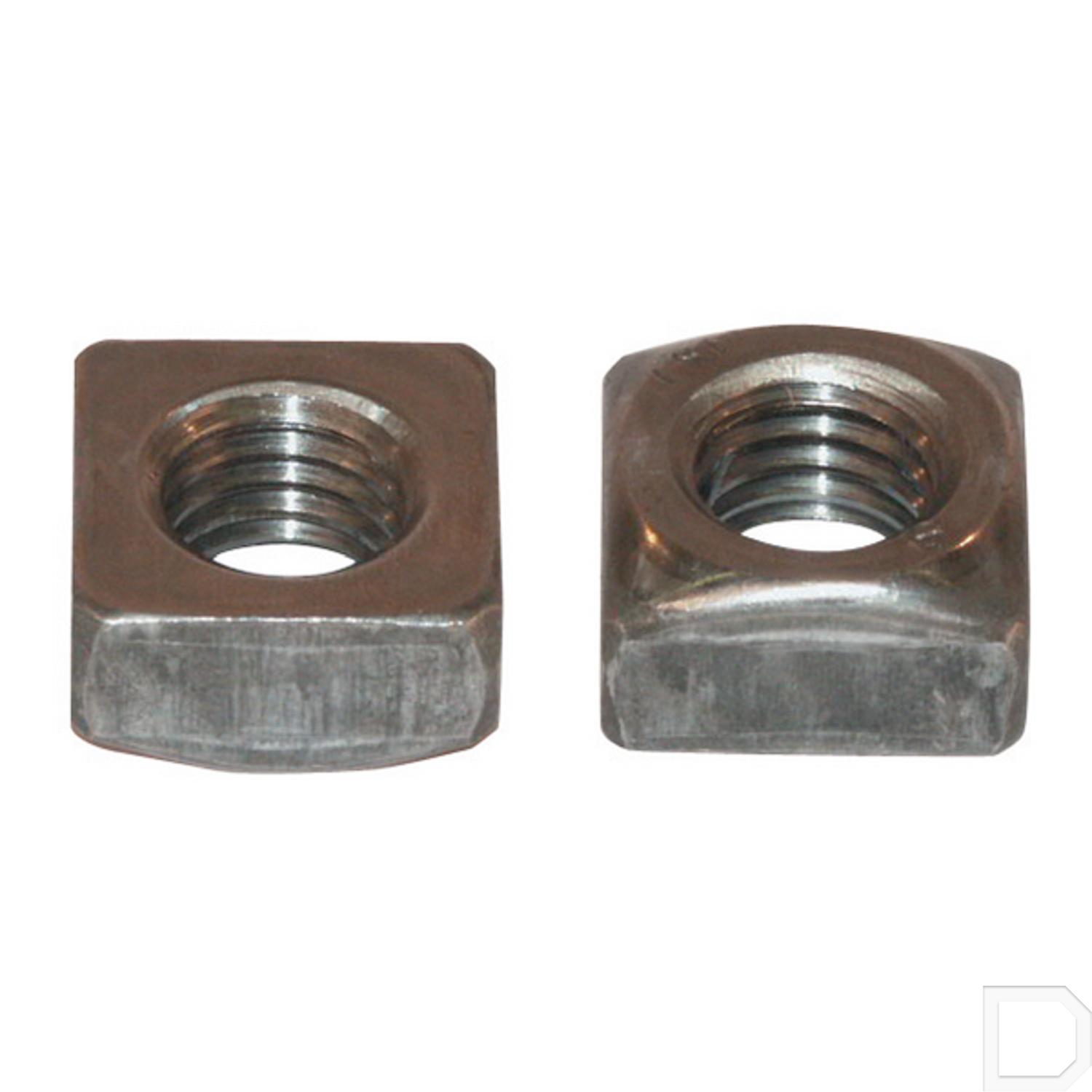 Vierkante moer M10 DIN557 - DIN 557 Vierkantmoer| INDI