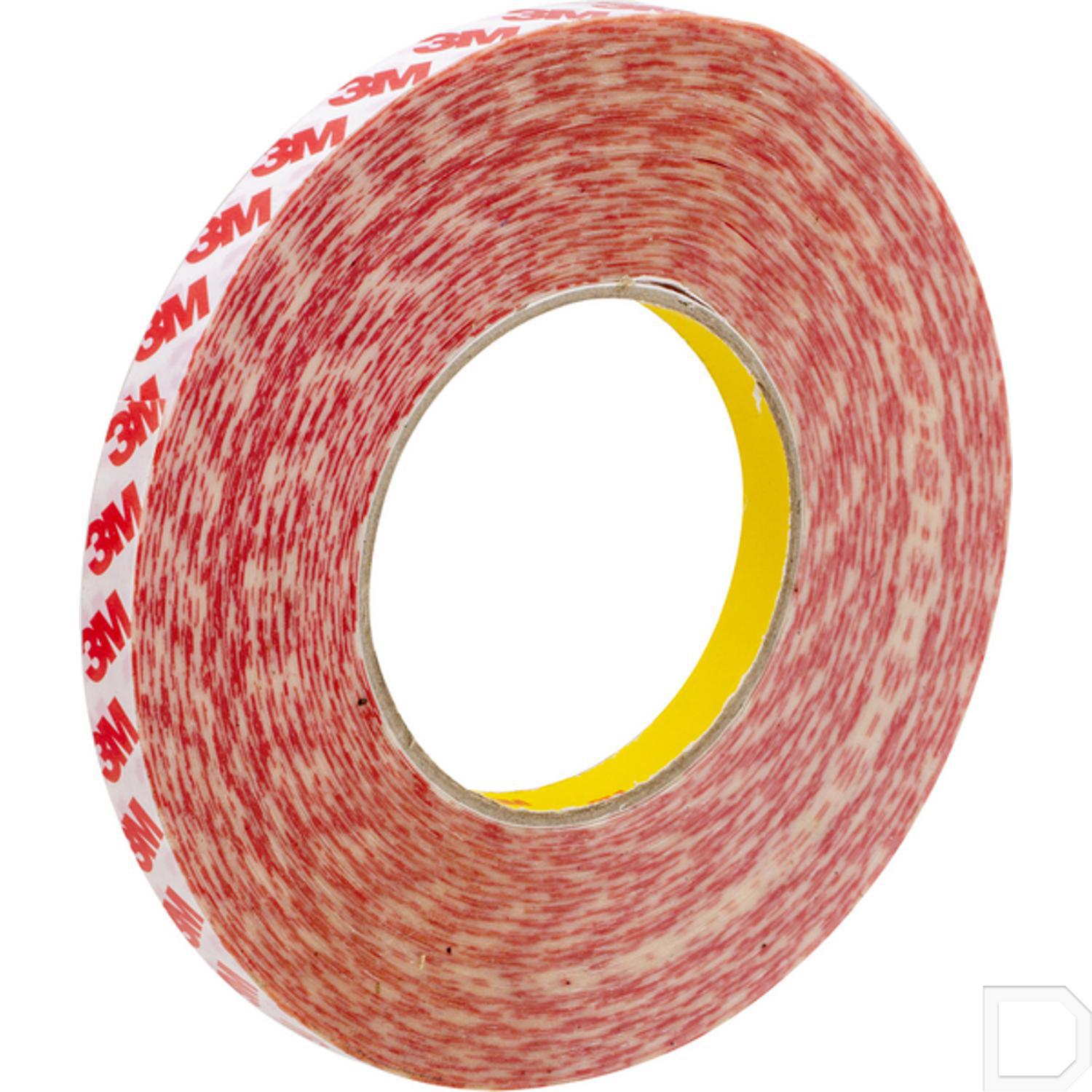 Dubbelzijdig tape GPT-020F 12mm rol 50m transparant - Plakband Tapes| INDI