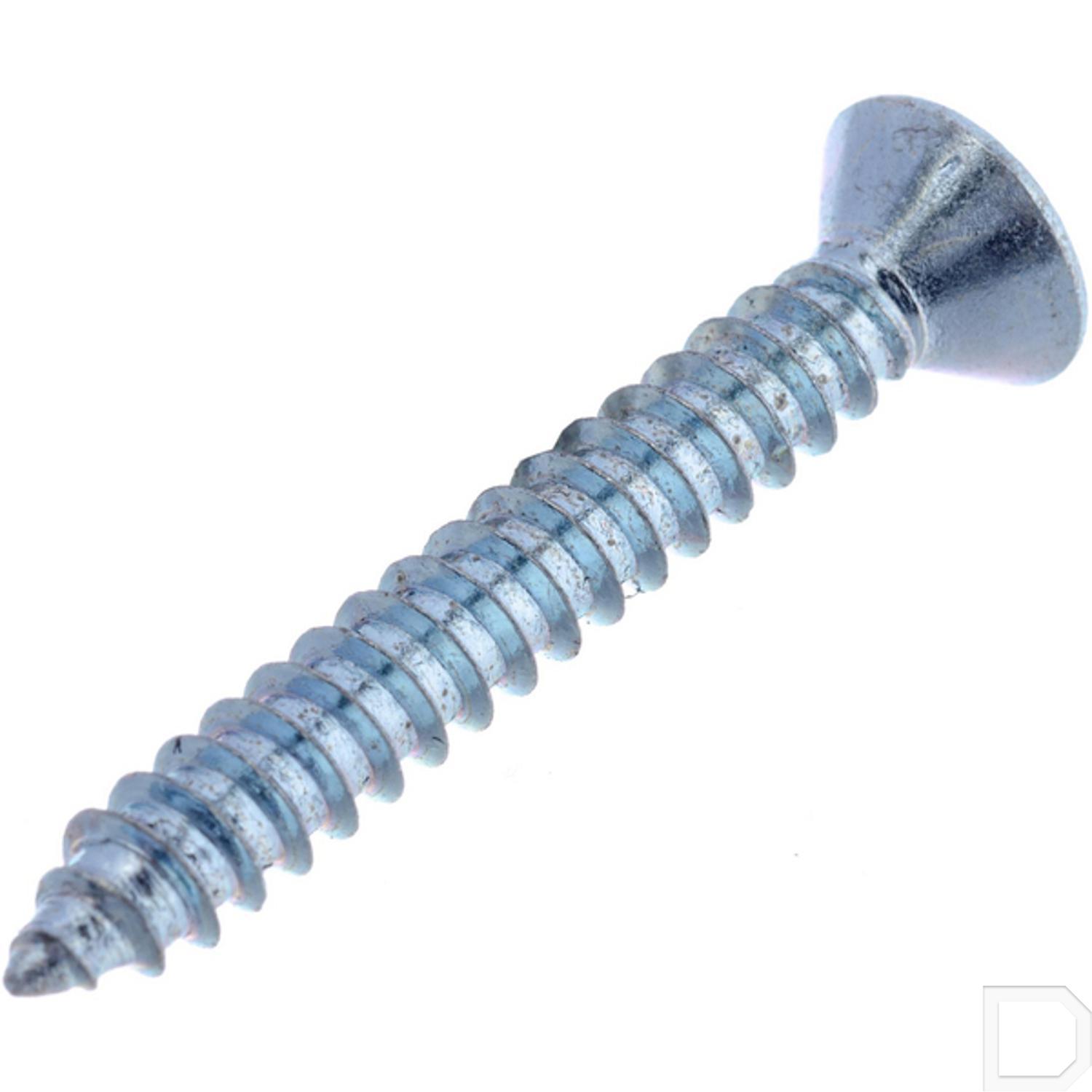 Zelftappende plaatschroef verzonken Pozidriv 4.2x32mm verzinkt DIN7982C ...