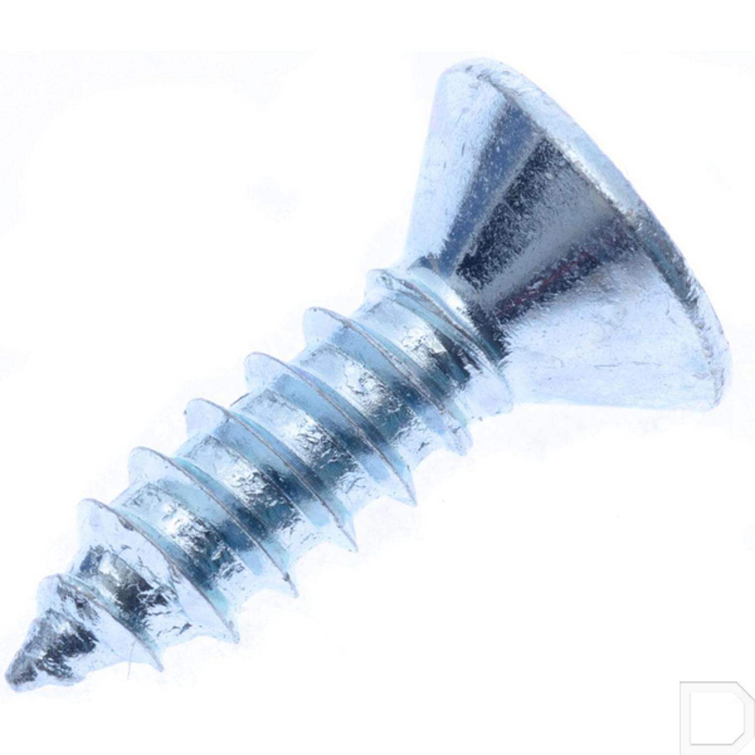Zelftappende plaatschroef verzonken Pozidriv 4.8x16mm verzinkt DIN7982C ...