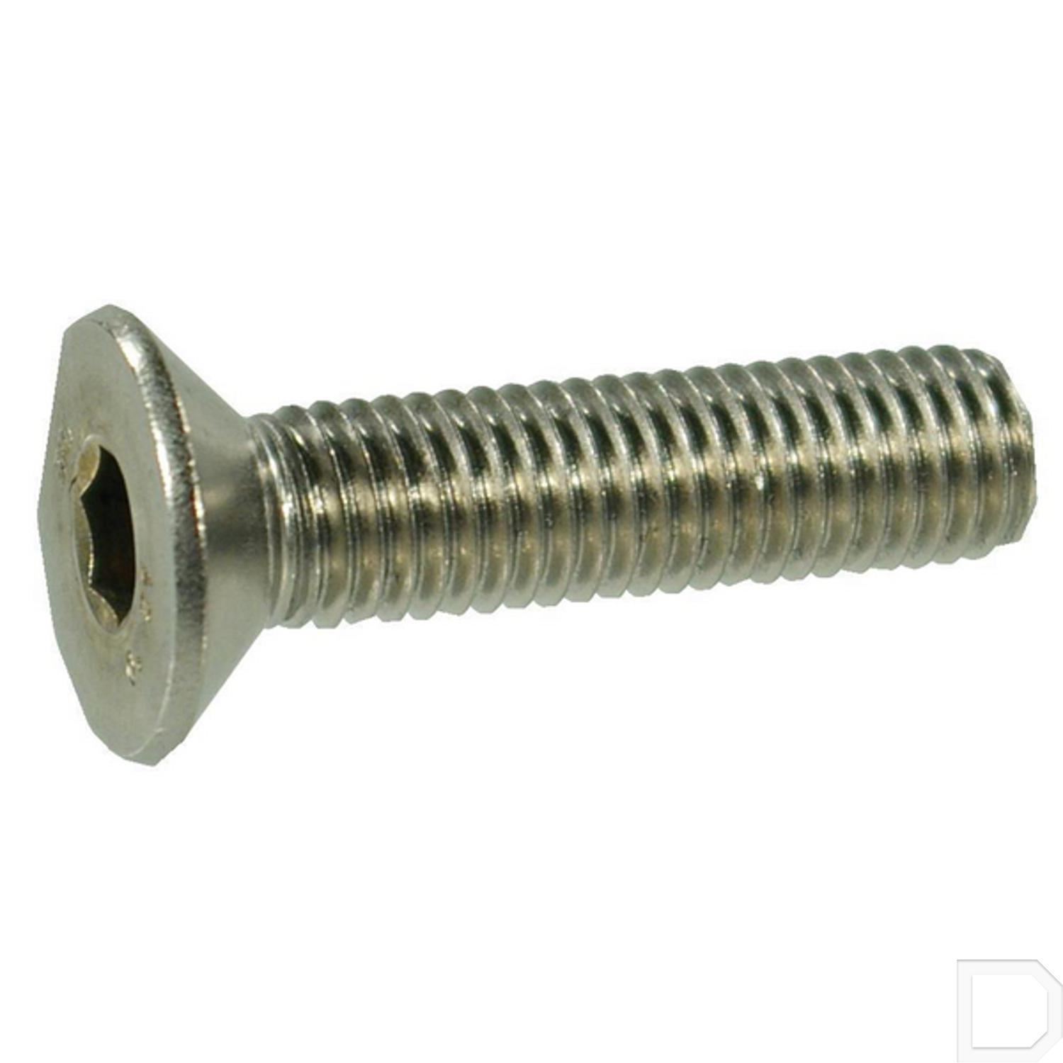 Verzonken inbusbout M6x16 RVS A2 DIN7991 - DIN 7991 Verzonken bouten ...