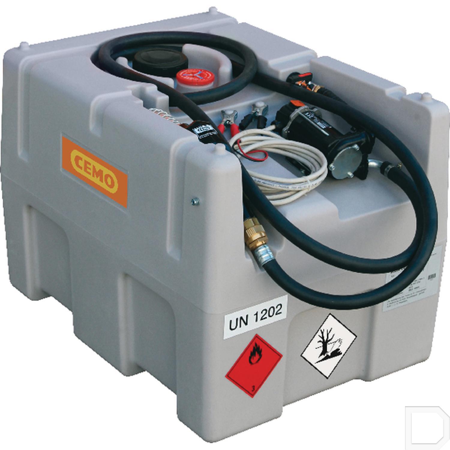 Brandstoftank mobiel diesel 125L 12V - Mobiele tankstations| INDI