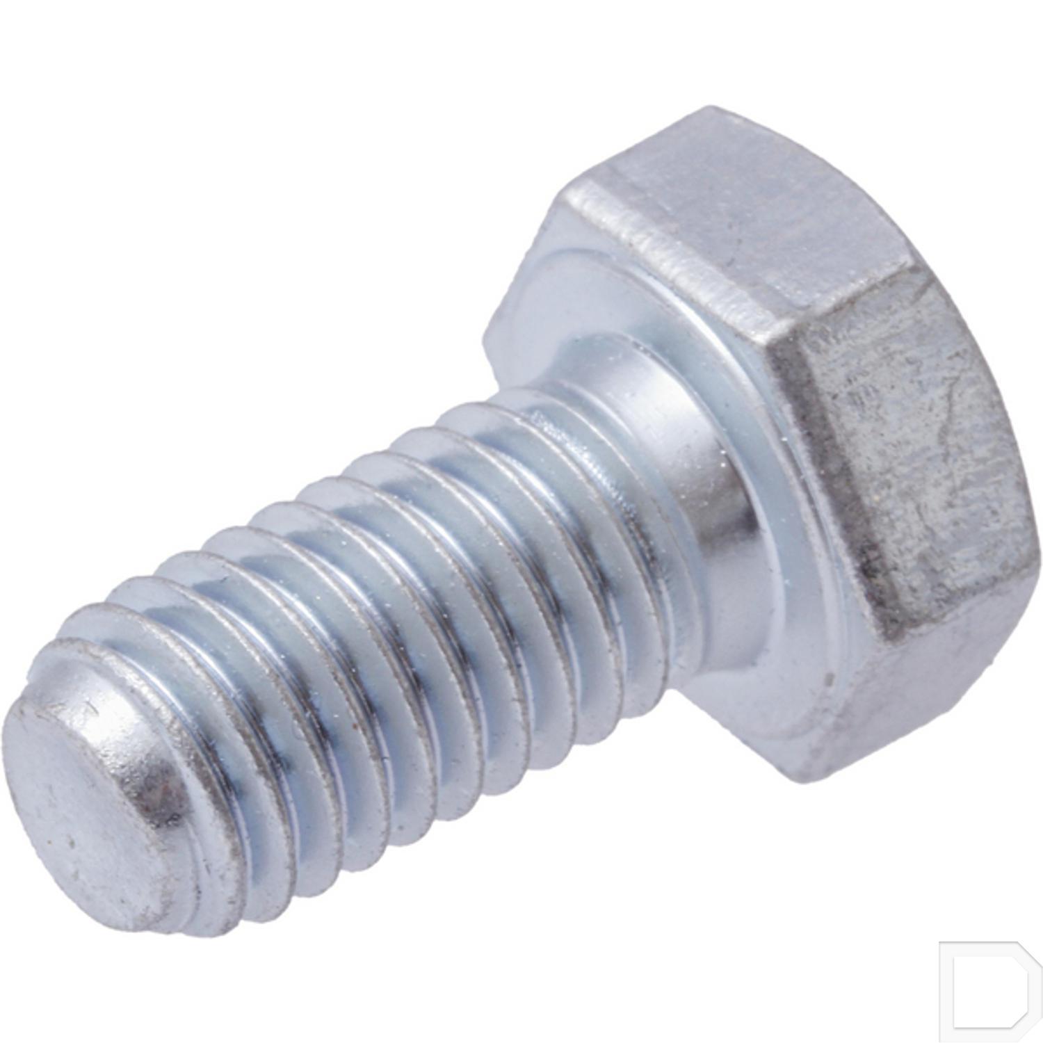 Zeskanttapbout M8x16 8.8 verzinkt DIN933 - DIN 933 Zeskanttapbouten| INDI
