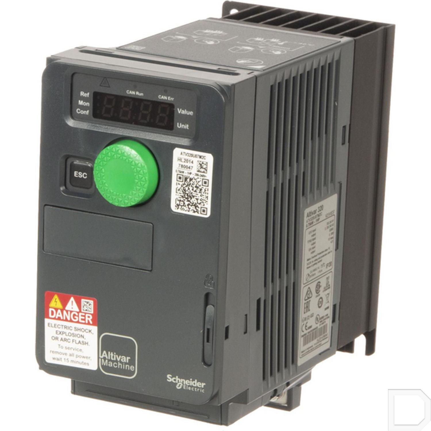 Frequentieregelaar Altivar 320 0.75kW 1-fase ingang - Drie fase uit| INDI