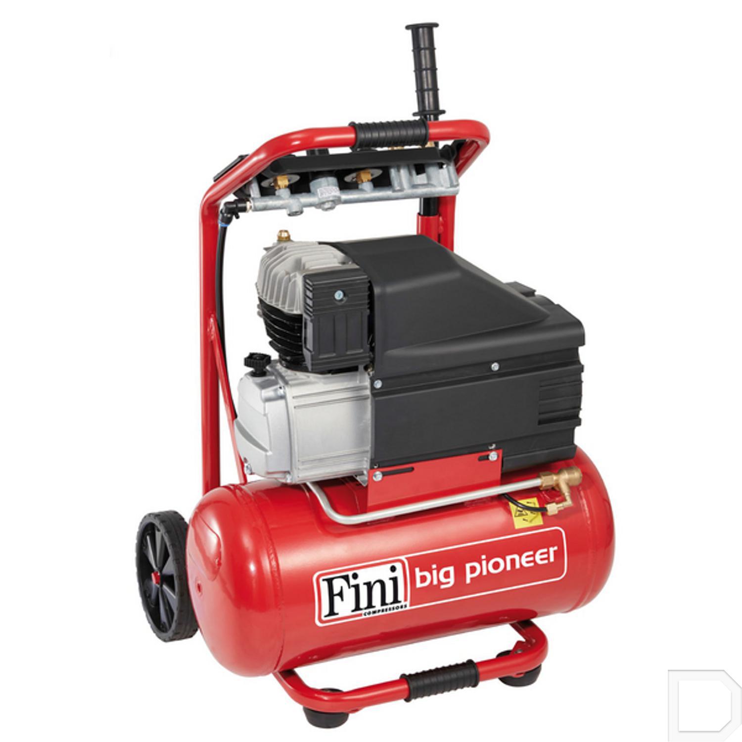 Compressor Big pioneer 2.2kW - 230 Volt mobiel| INDI