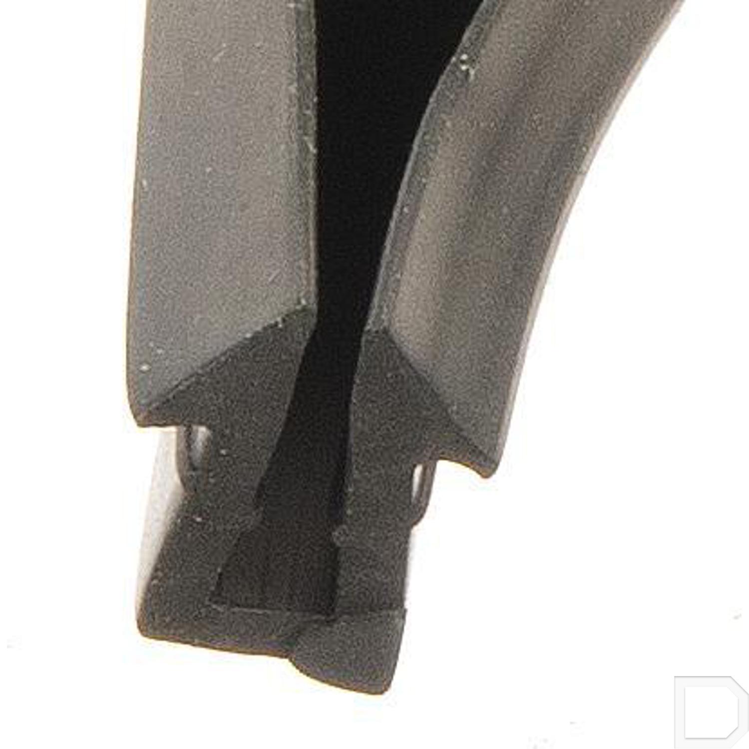 Raamrubber U-profiel 14x7.8mm - Raamrubber rubberprofielen| INDI