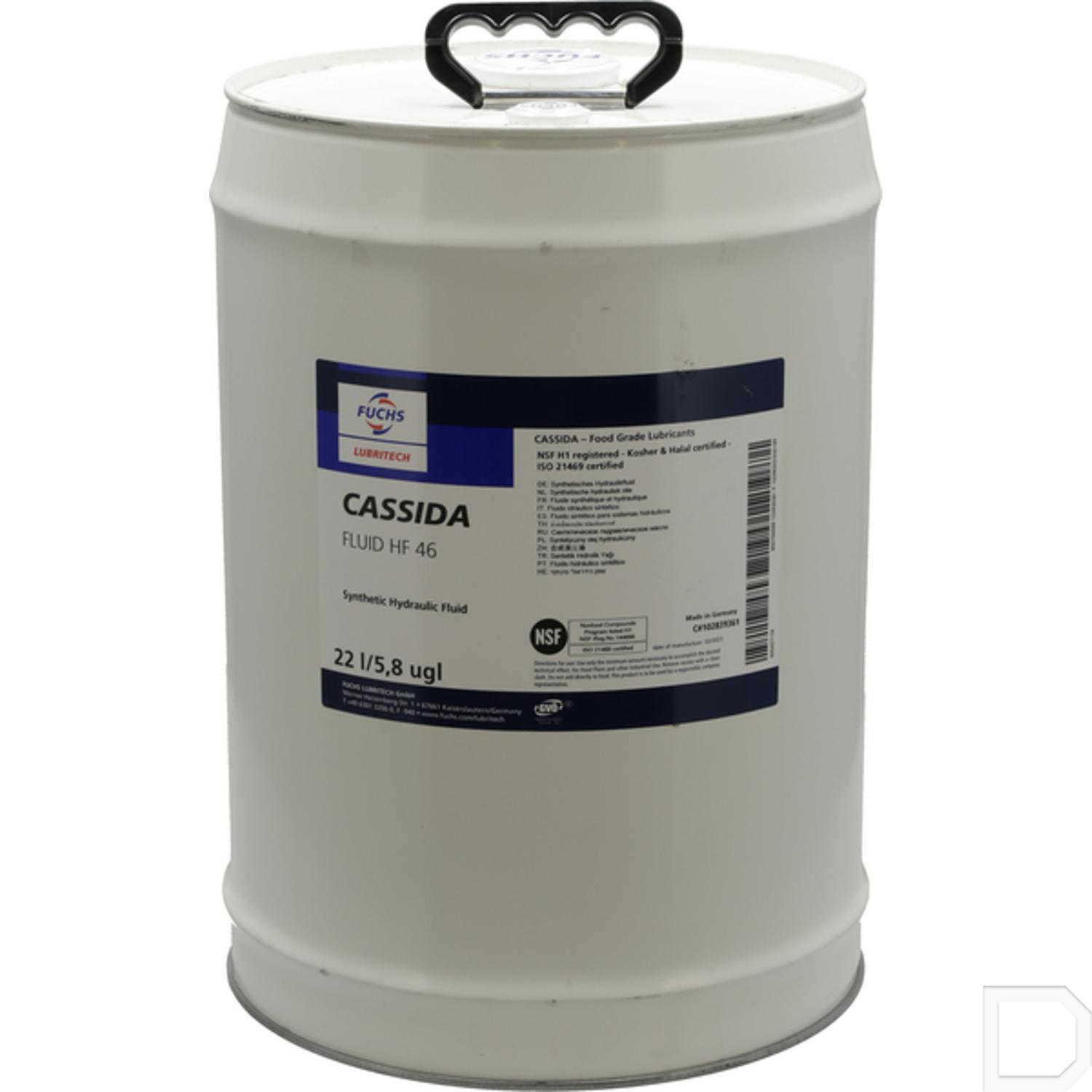 Hydrauliekolie Cassida Fluid HF 46 22L - Hydrauliekolie| INDI