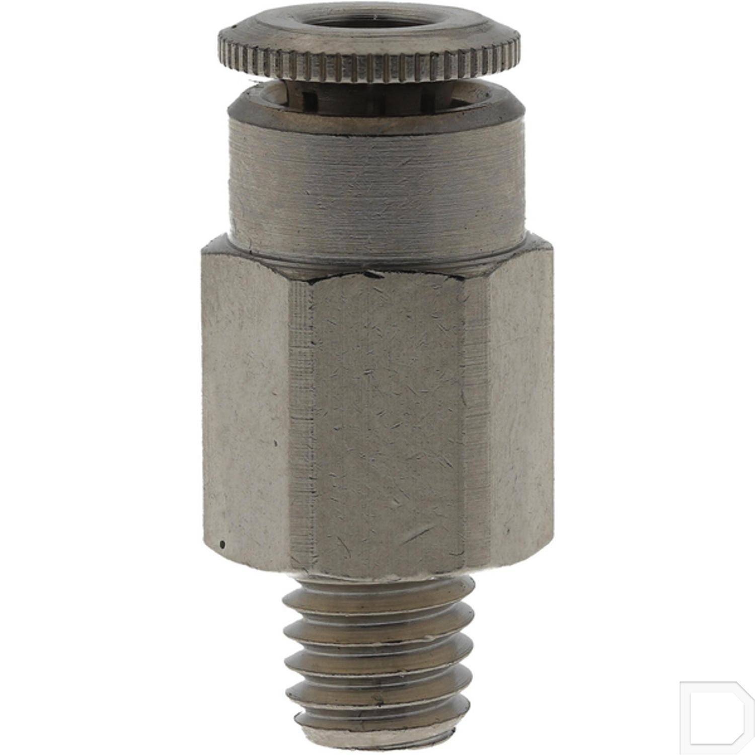 Insteekkoppeling recht 4mm - Insteekkoppelingen| INDI