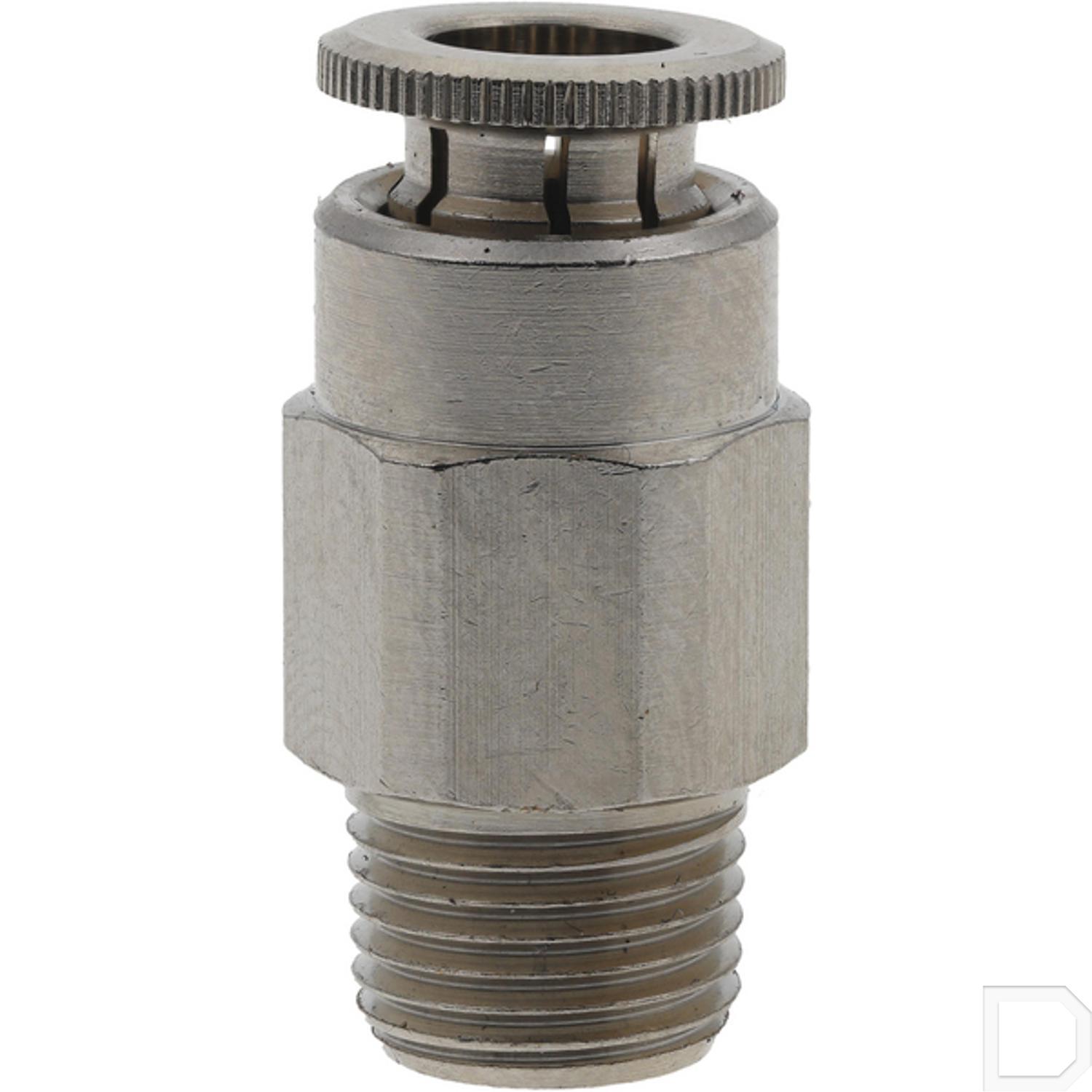 Insteekkoppeling recht 6mm - Insteekkoppelingen| INDI