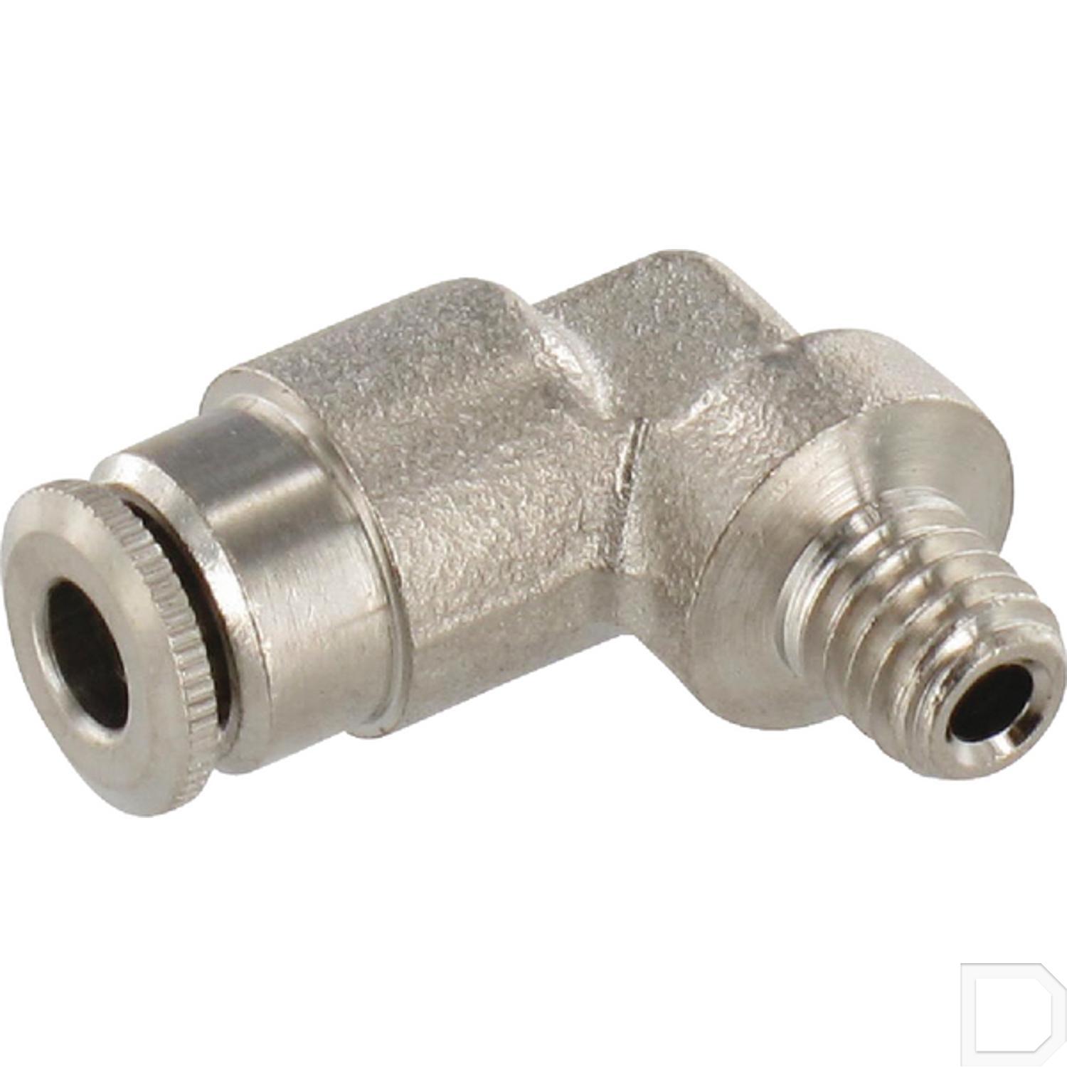 Insteekkoppeling 90° 4mm - Insteekkoppelingen| INDI