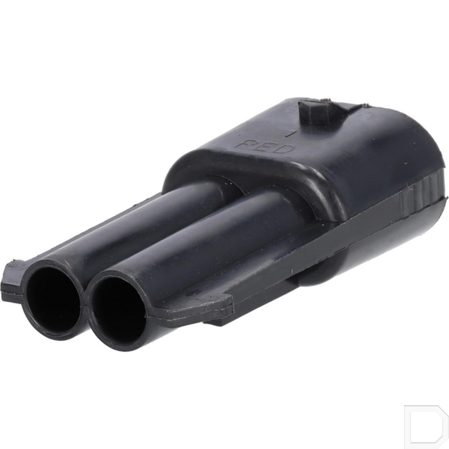 Stekkerbehuizing 2-polig male MP280 - Stekkers en contactdozen| INDI