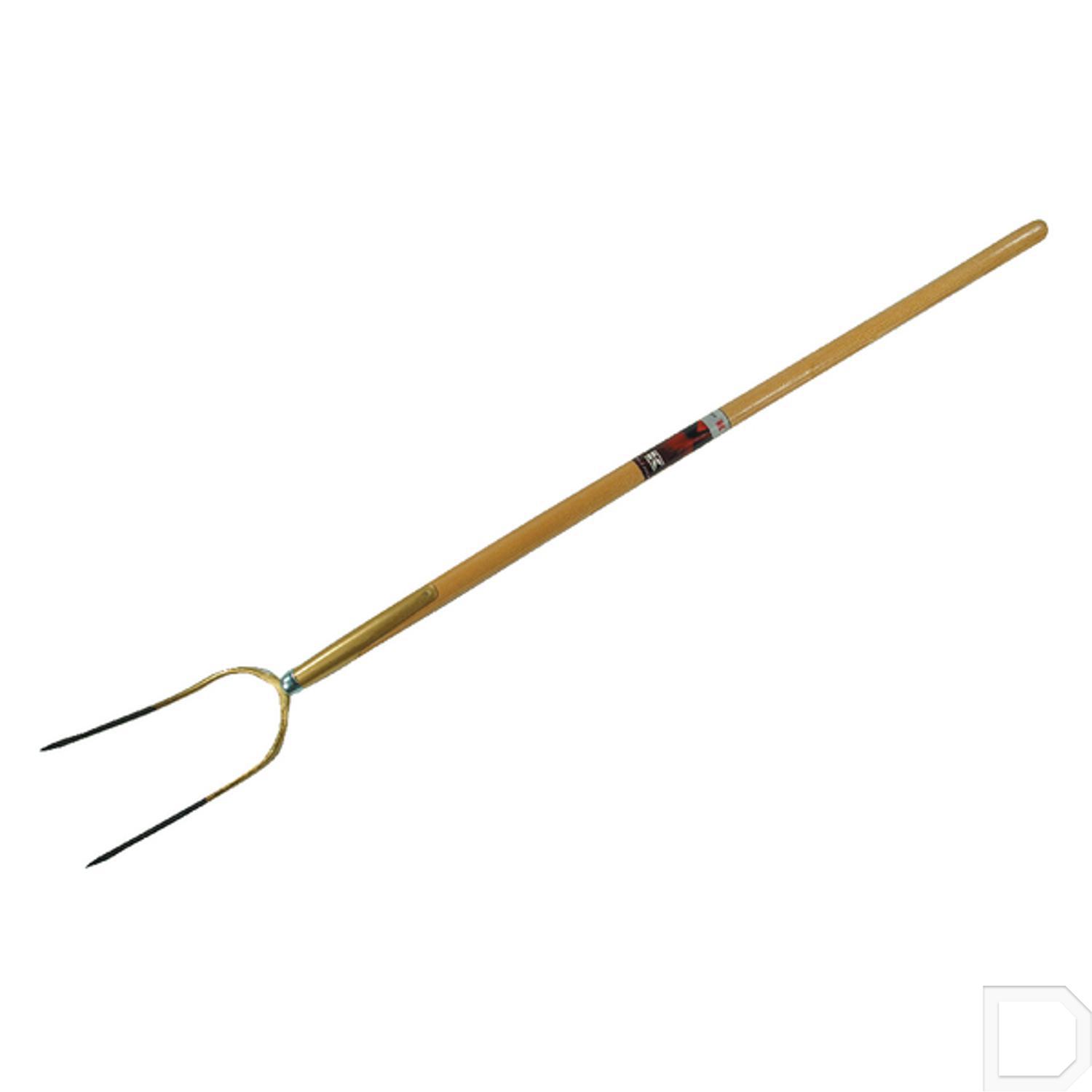 Hooivork 2-tands met 180cm steel - Vorken en rieken| INDI