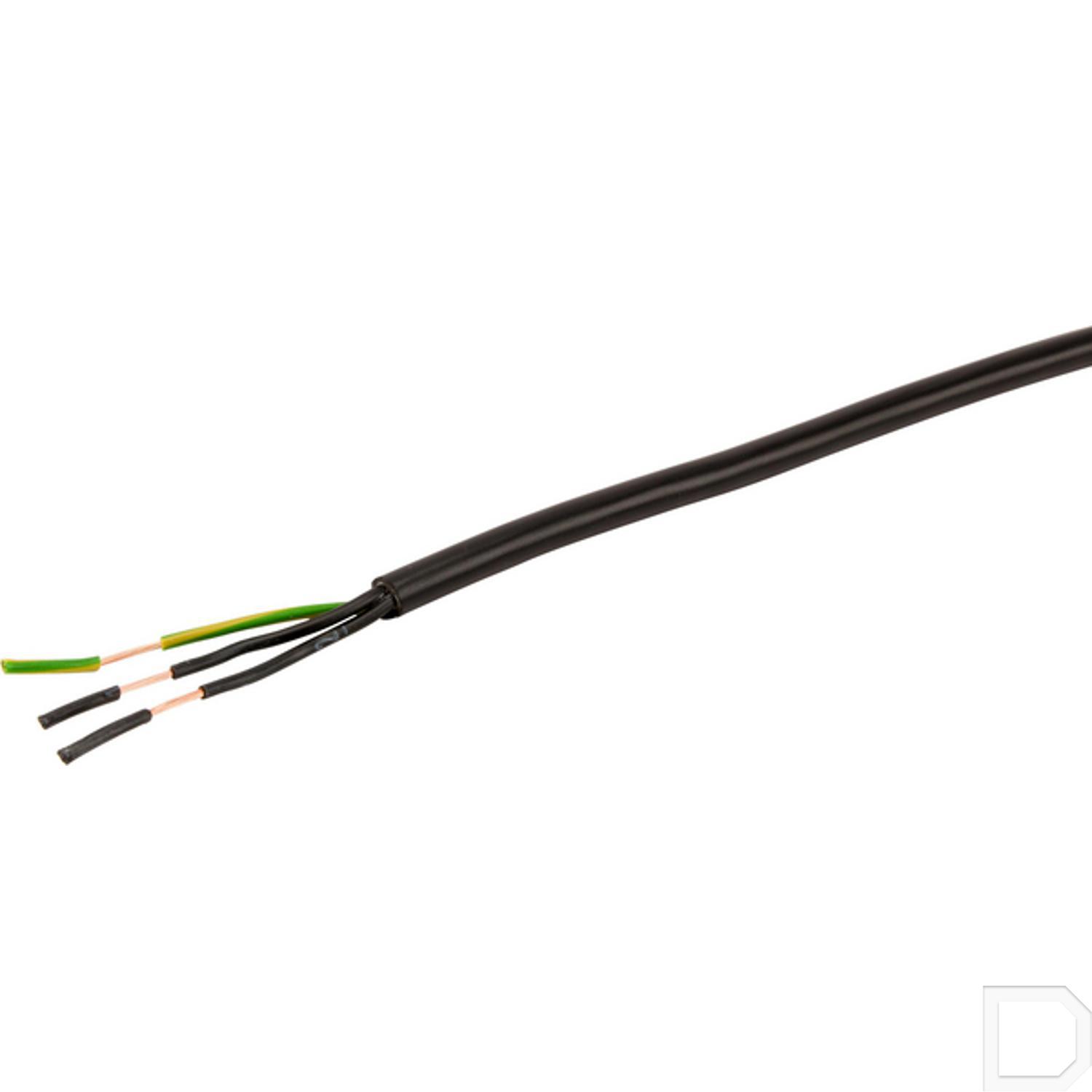 Stuurstroomkabel FLEXY-JZ 3x0.75mm2 zwart - Stuurstroomkabel aders ...