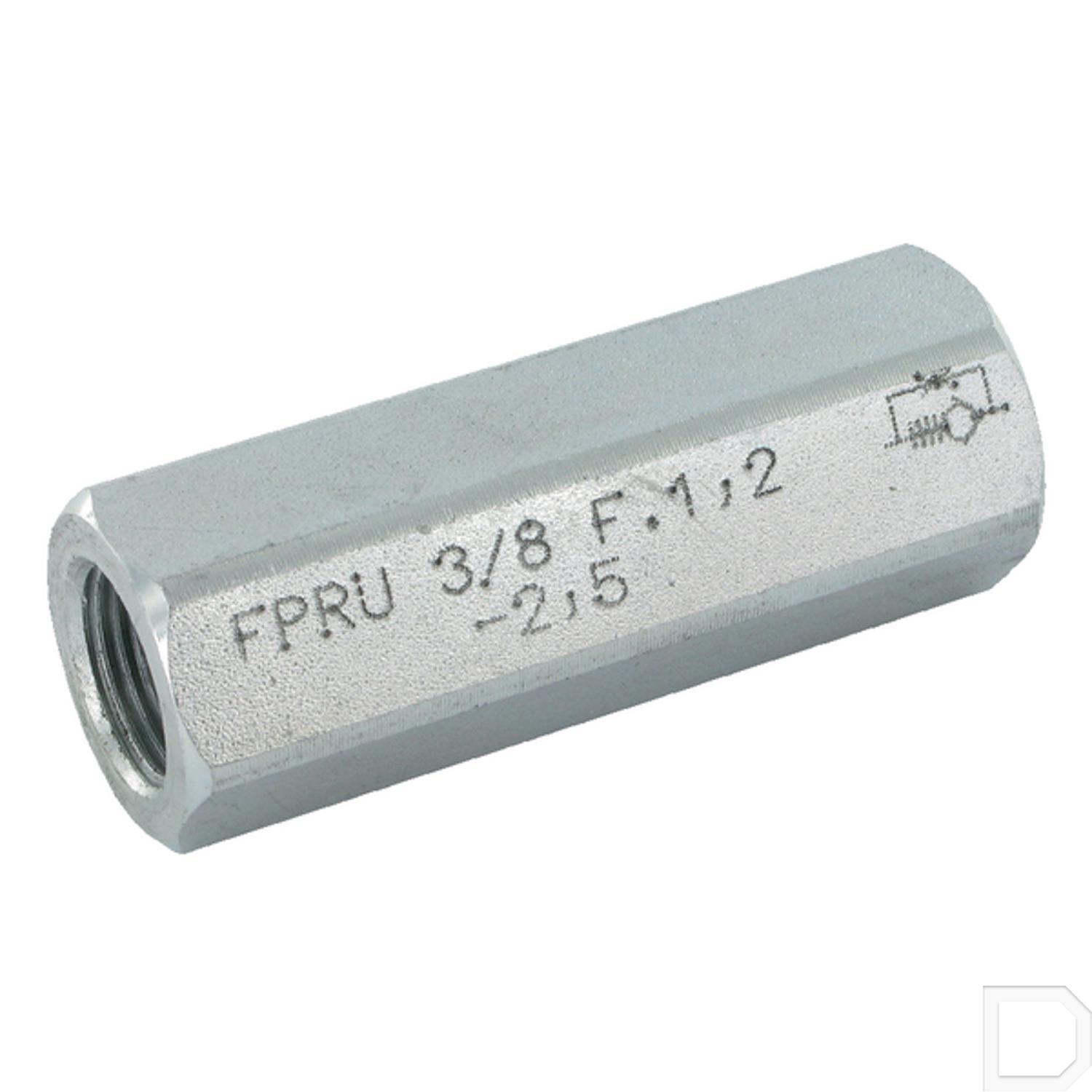 Smoorterugslagventiel 3/8" 1.2mm 30l/min - Smoorventielen en ...