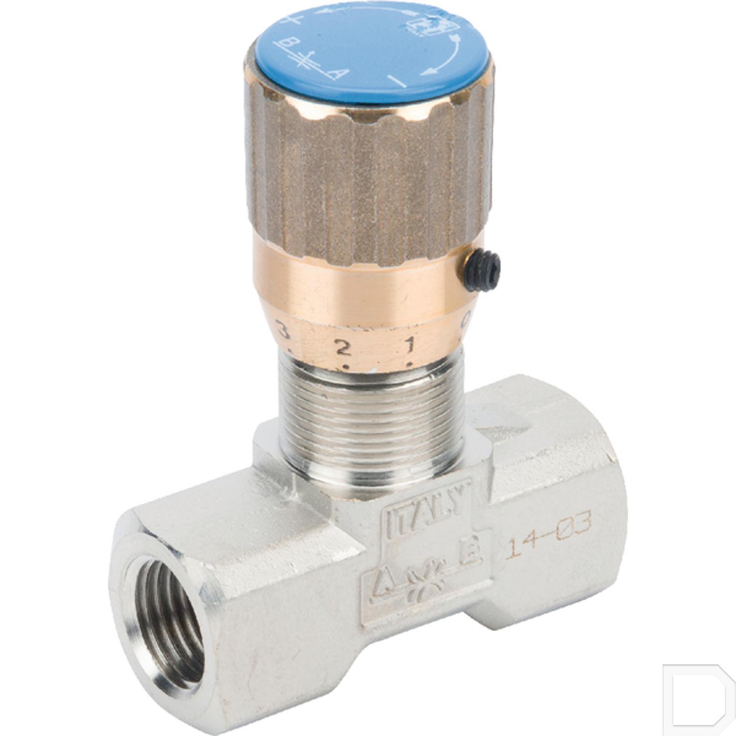Smoorventiel 1/4" - Smoorventielen en smoorterugslagkleppen| INDI