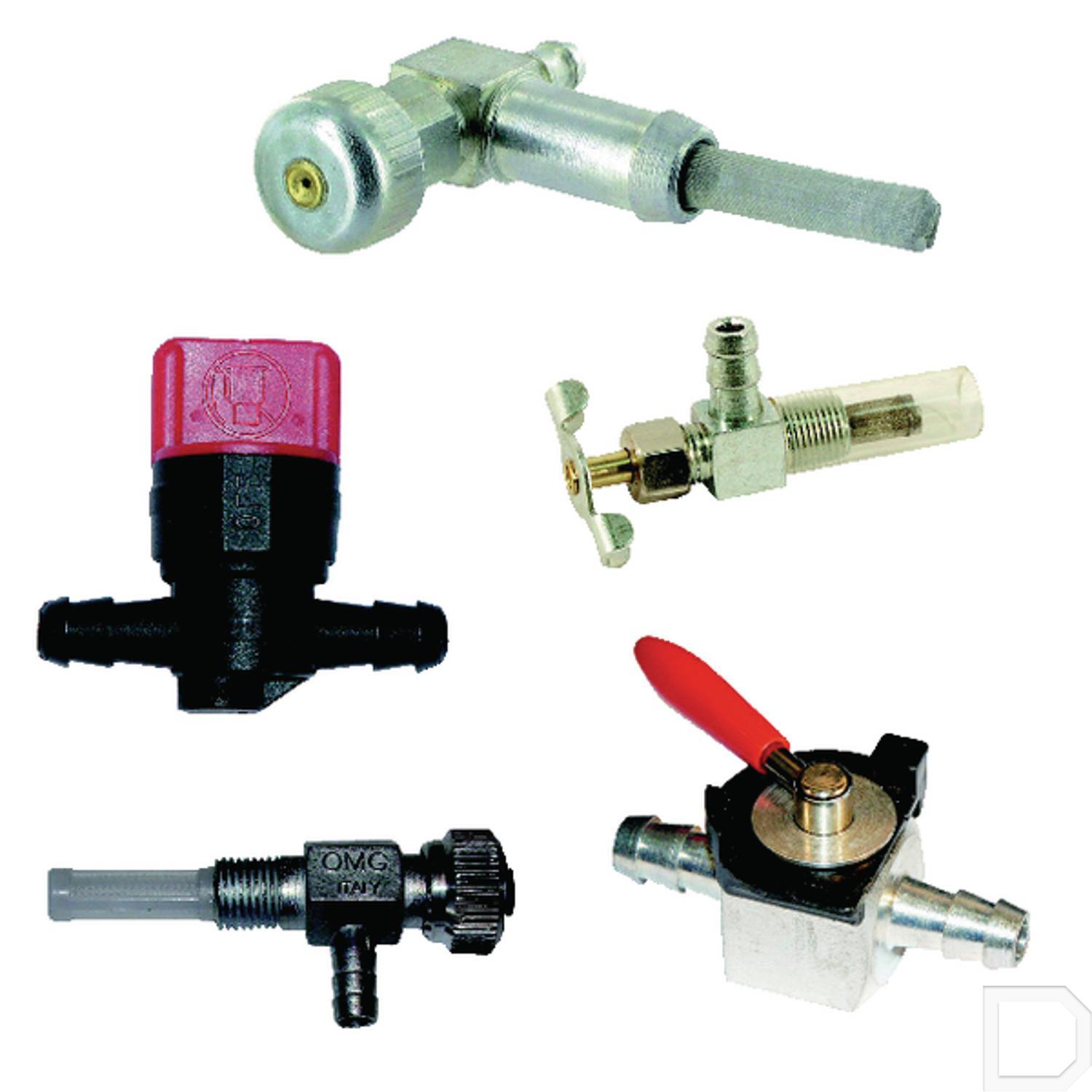 Benzinekraan 1/8" gasdraad aansluiting 6.35mm - Universeel| INDI