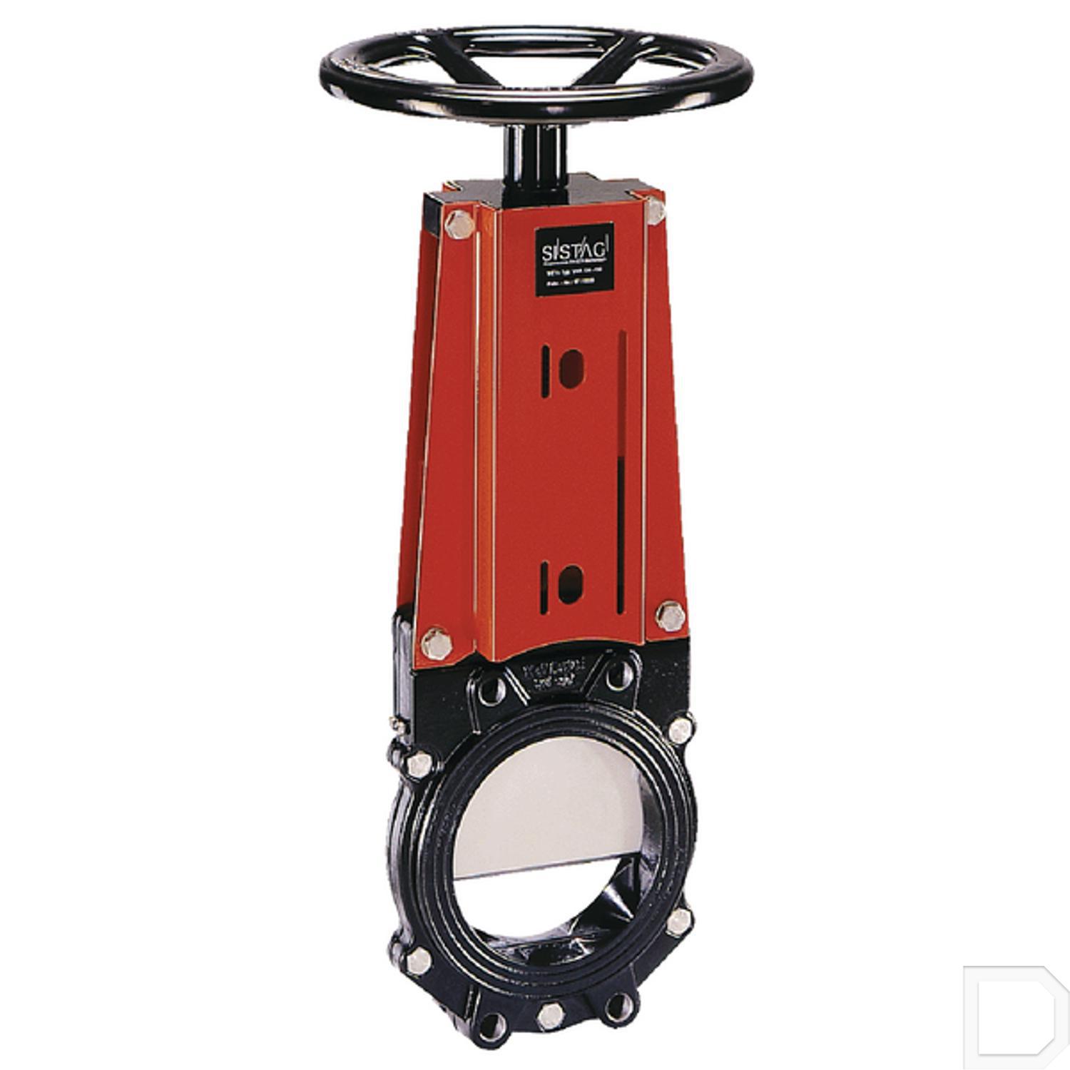 Afsluiter met handwiel 200mm - Mes-flensafsluiter| INDI