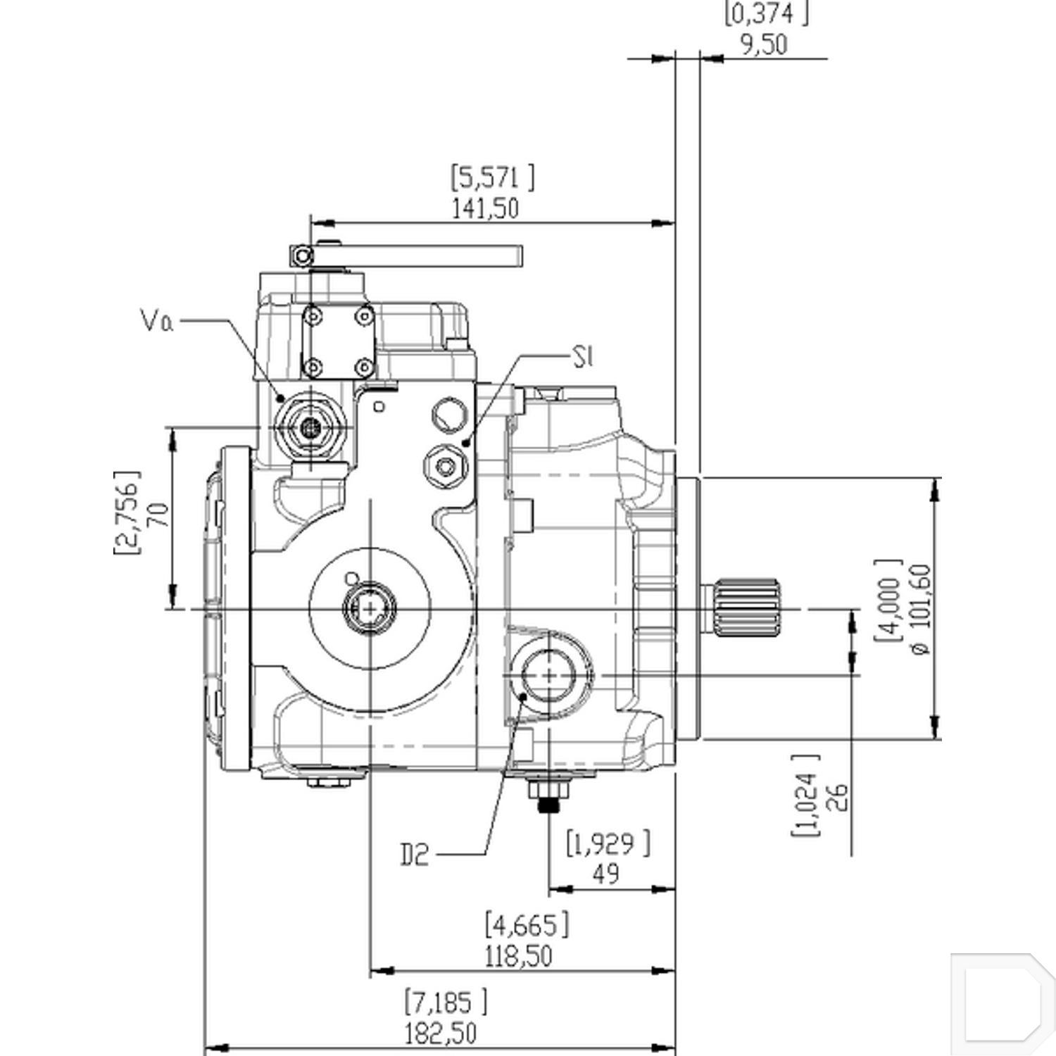 Plunjerpomp C2-28-28-LRX-4-25-R-2-G-0-0-0-0 - Plunjerpompen type KCLP ...