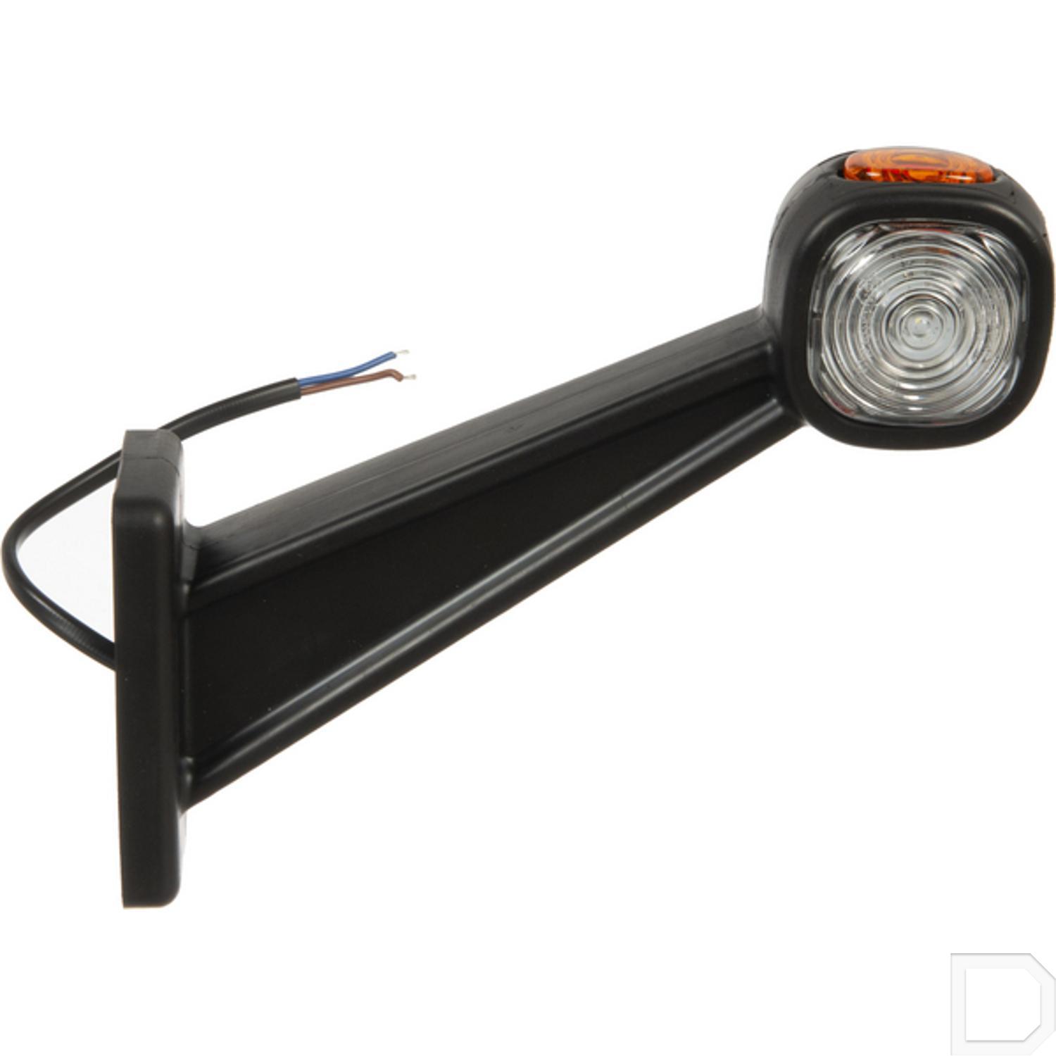 Breedtelicht LED flexibele arm 60° zijdelingse opbouw 12/24V ...