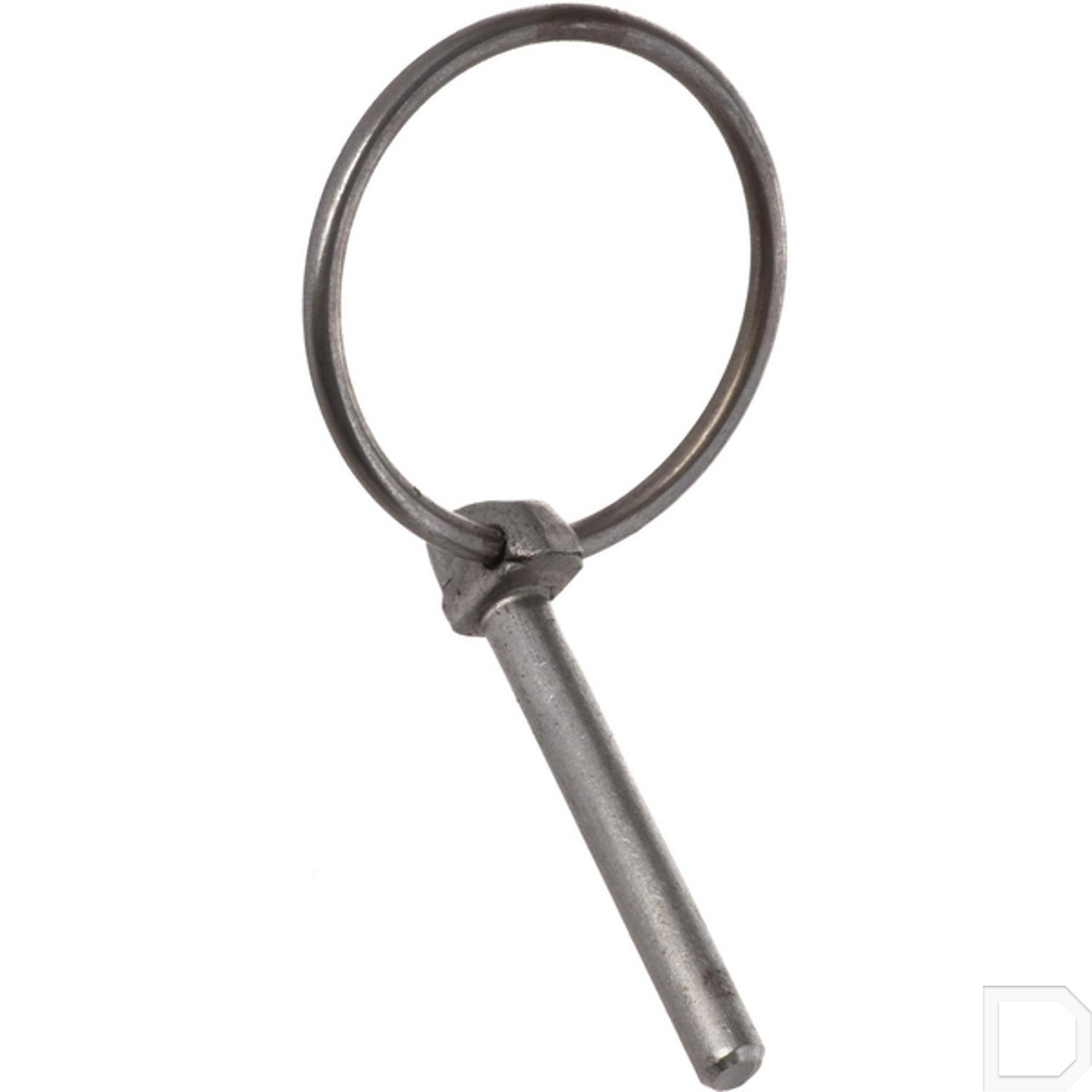 Borgpen 6x45mm RVS - Borgpennen en -veren| INDI